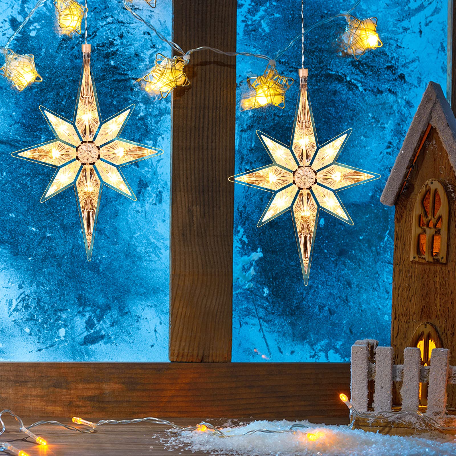 Star Of Bethlehem Lighted Decoration