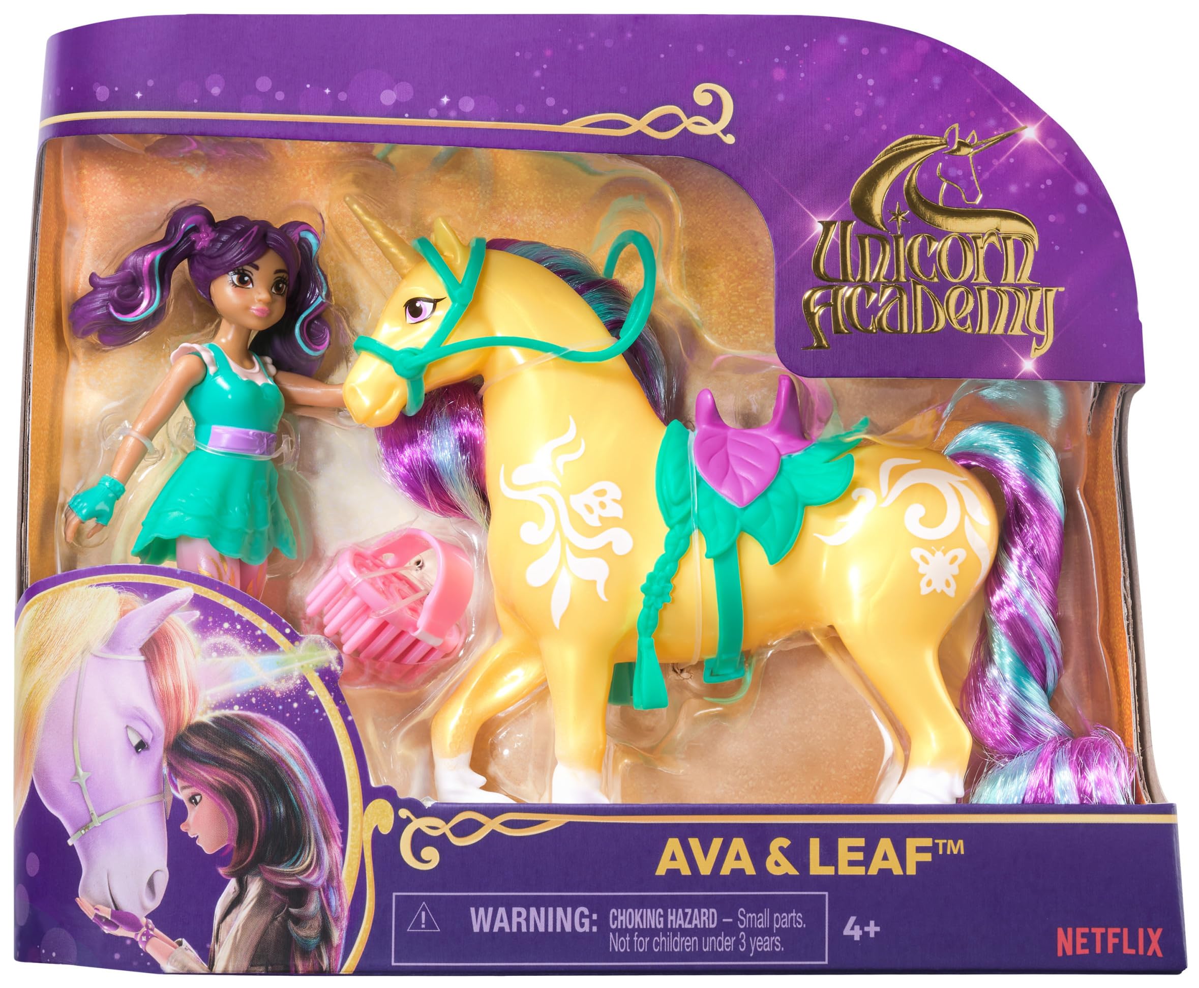 Posable Unicorn Toys With Accessories Unicorn Academy Rory & Storm Doll ...