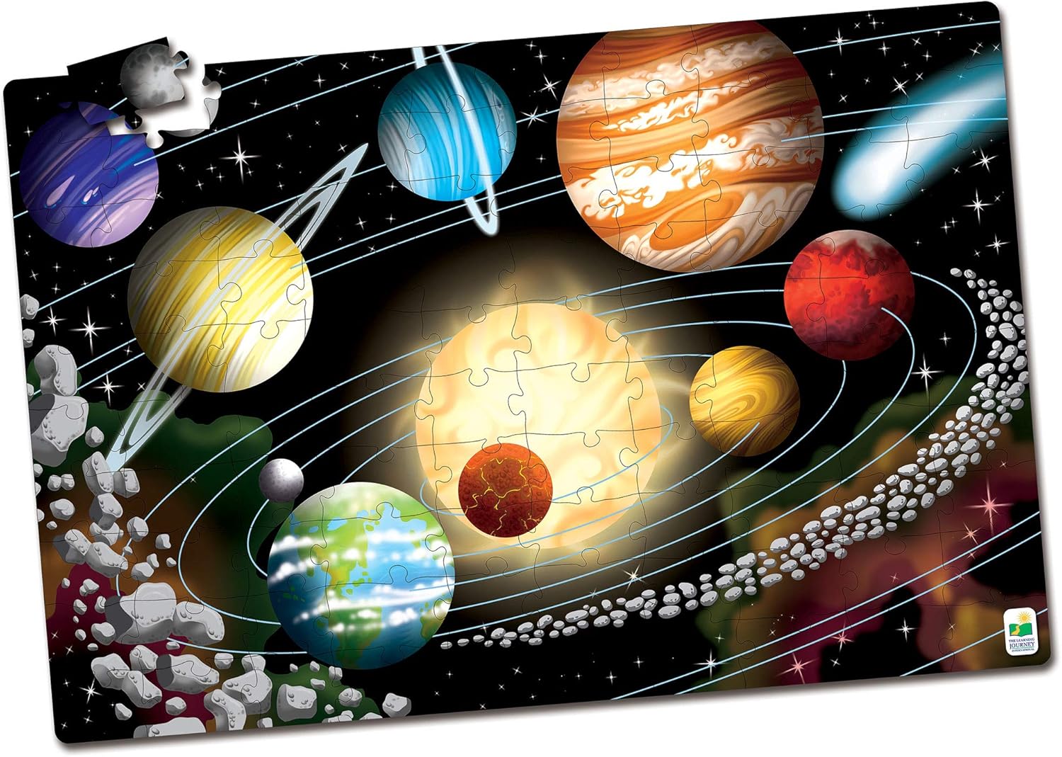 Amazon.com: The Learning Journey Puzzle Doubles Glow in the Dark ...