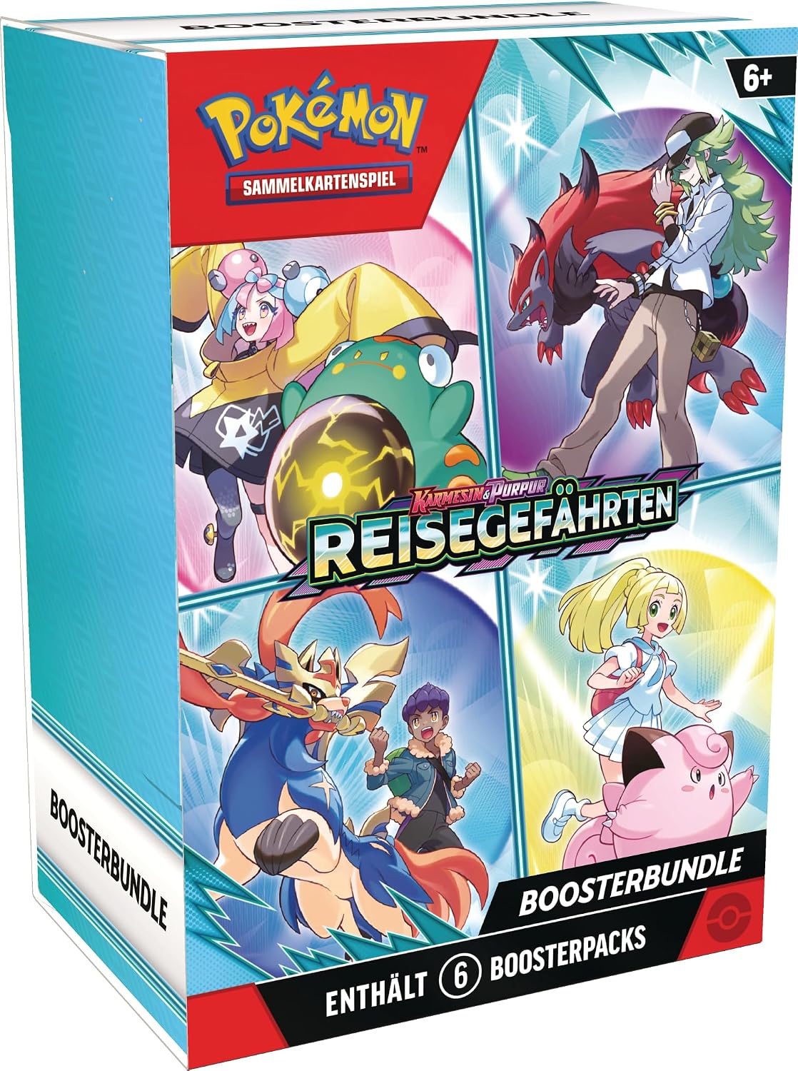 Pokémon - Trading Card Game: Booster Bundle Crimson & Purple - Travel ...