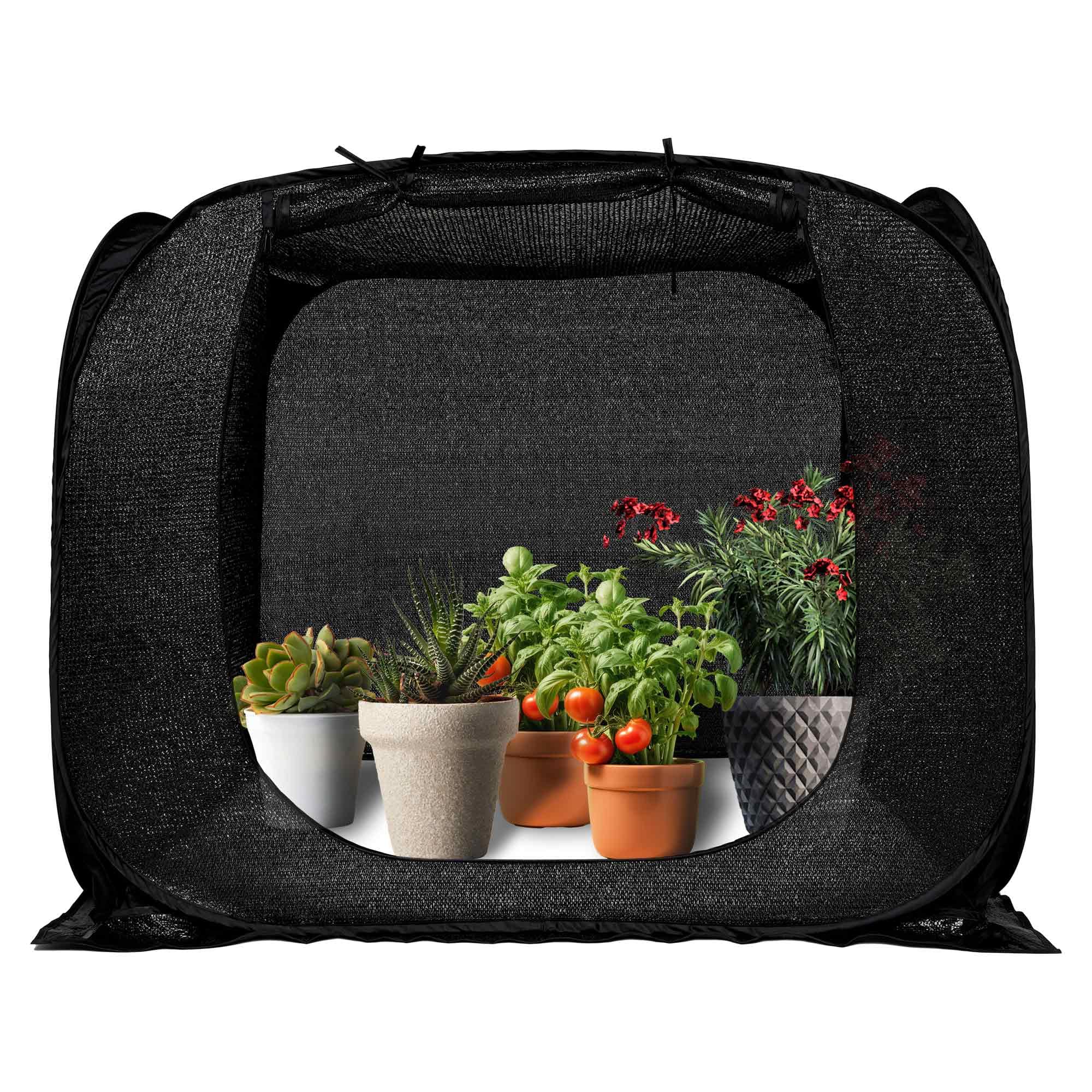 Snapklik.com : Pop Up Sunshade Cloth 4x4Gardening Net,Easy Open Crops ...