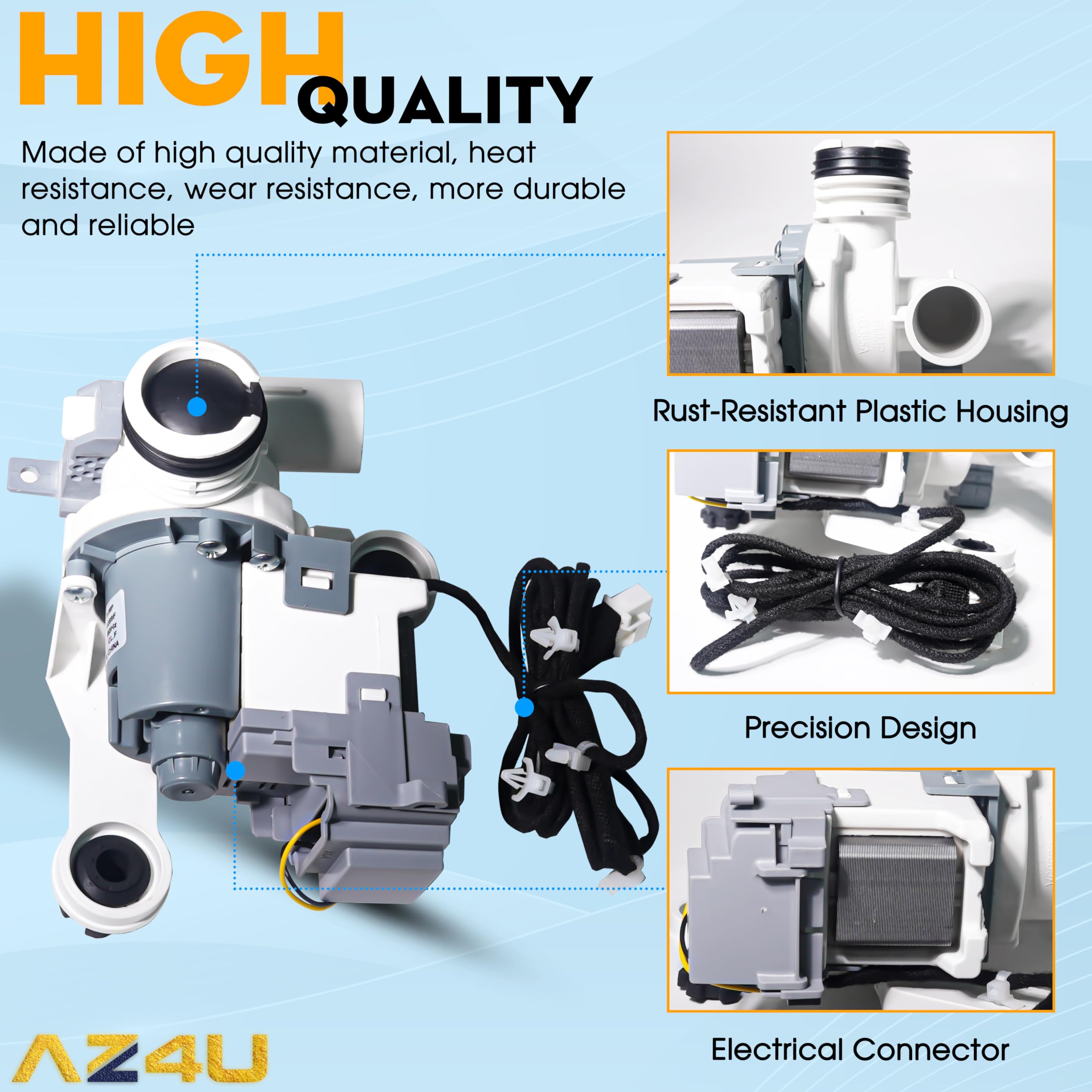 Snapklik.com : For Samsung WA45M7050AW/A4 WA50F9A7DSP/A2 WA45H7000AW/A2 ...