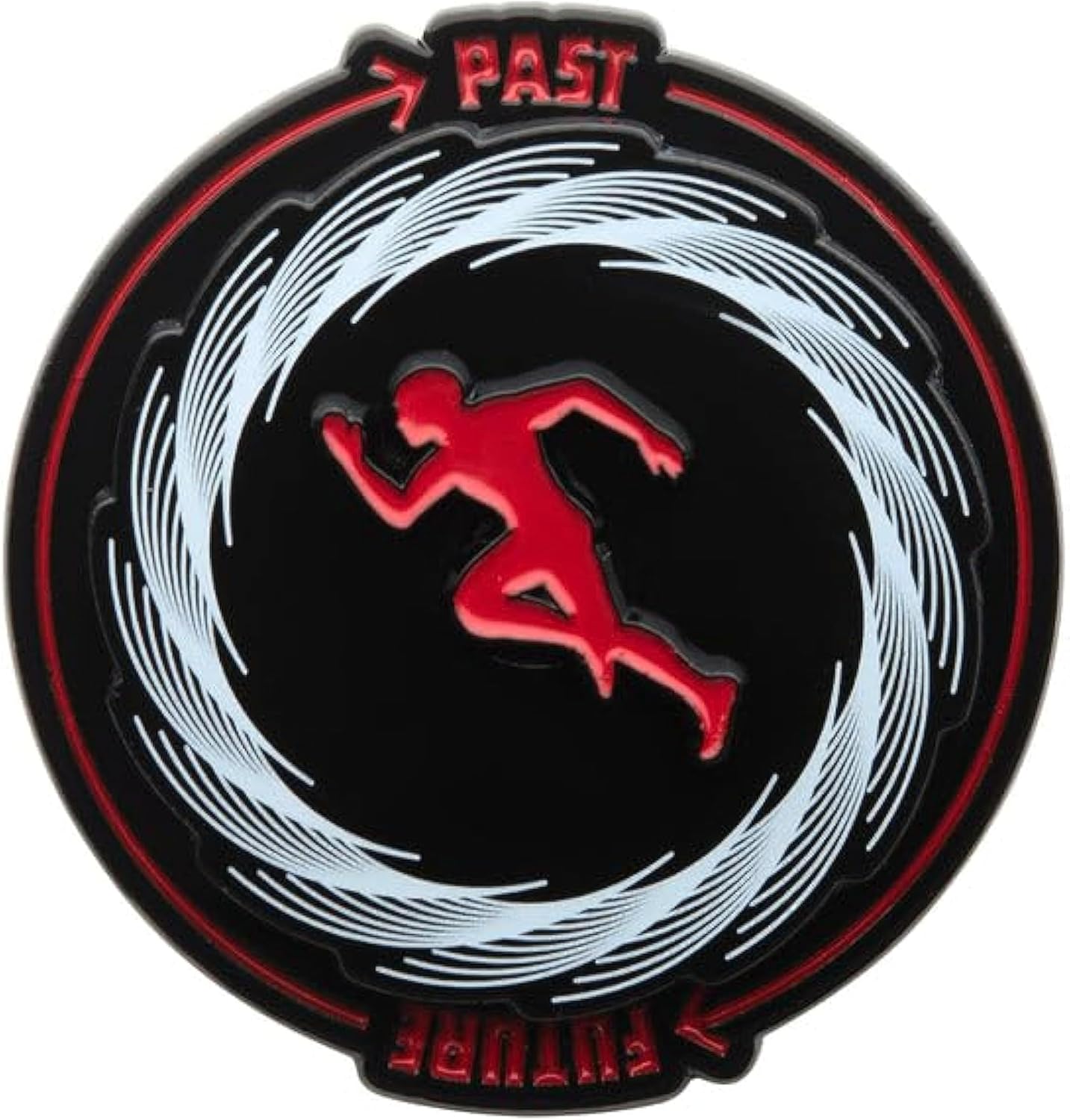 Amazon.com: DC Comics The Flash Spinning Pin - Officially Licensed Past ...