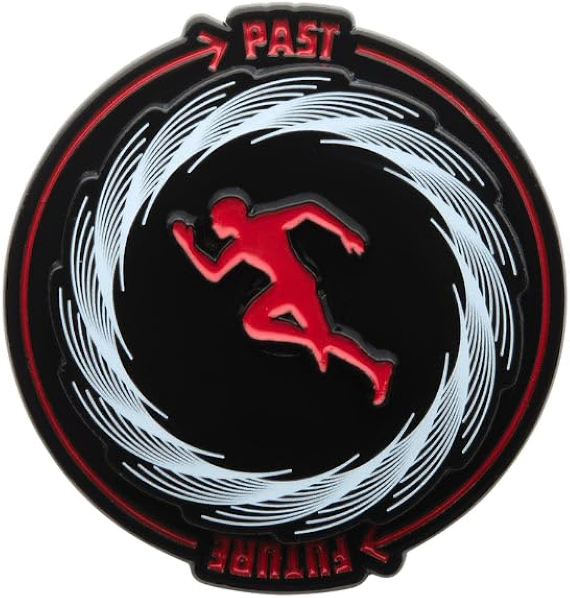 Amazon.com: DC Comics The Flash Spinning Pin - Officially Licensed Past ...