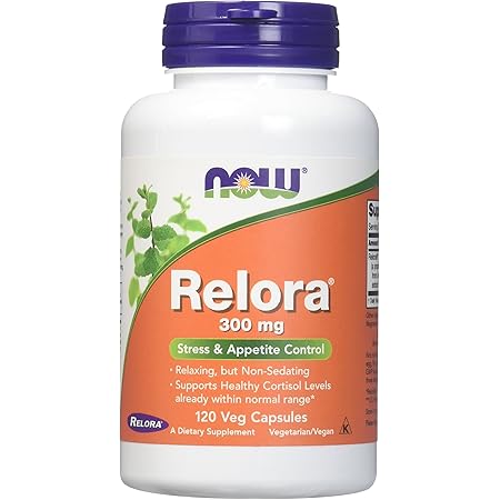 Amazon.com: NOW Supplements, Relora 300 mg (a Blend of Plant Extracts ...