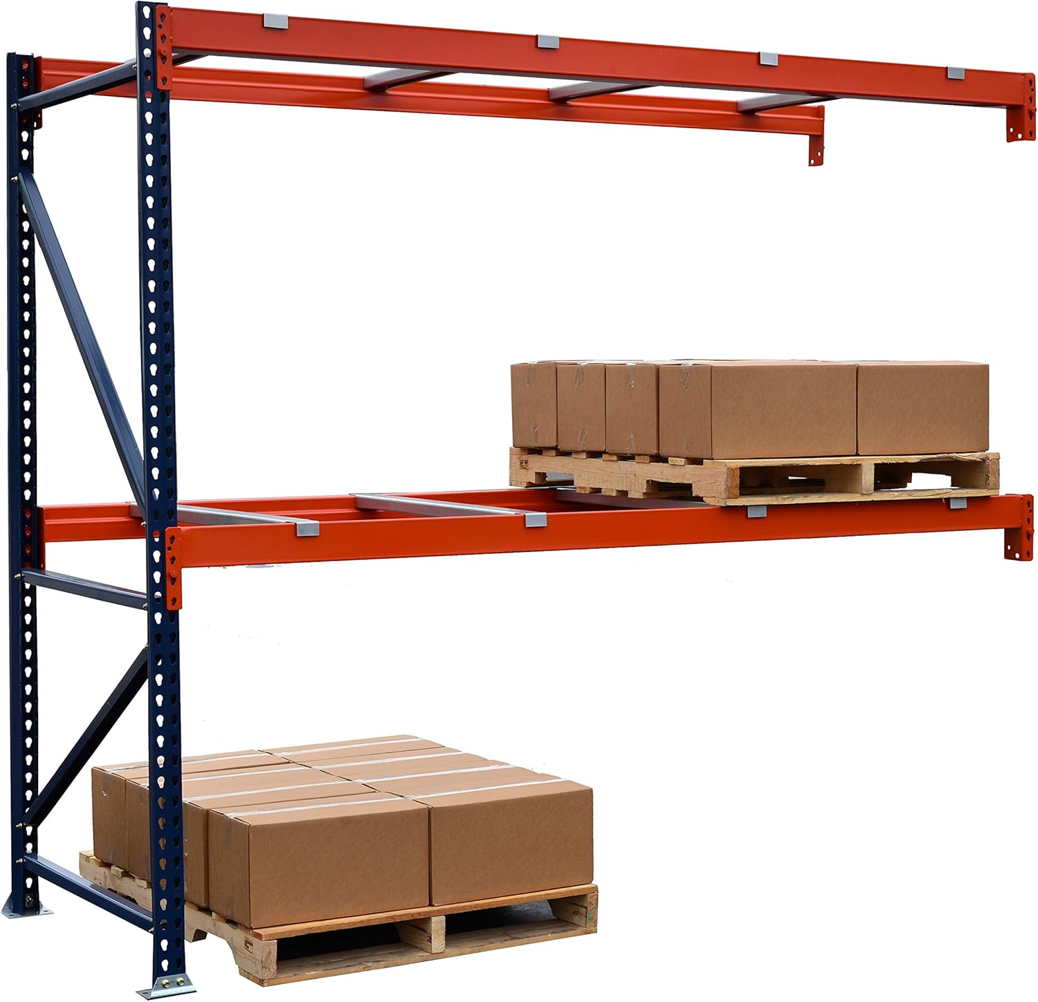 Amazon.com: Storage-Pro Pallet Rack Add-On Unit with Steel Supports ...