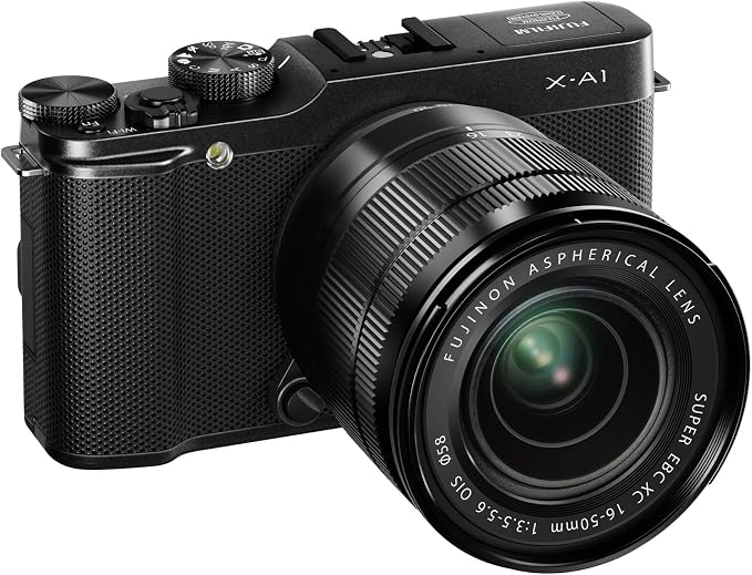 Fujifilm X-A1 Digital Camera with XC 16-50mm Lens Kit - Black (16MP ...
