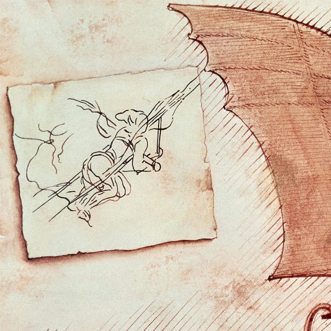 Leonardo Da Vinci Tekeningen Vliegende Machines Academy AC18137 498138