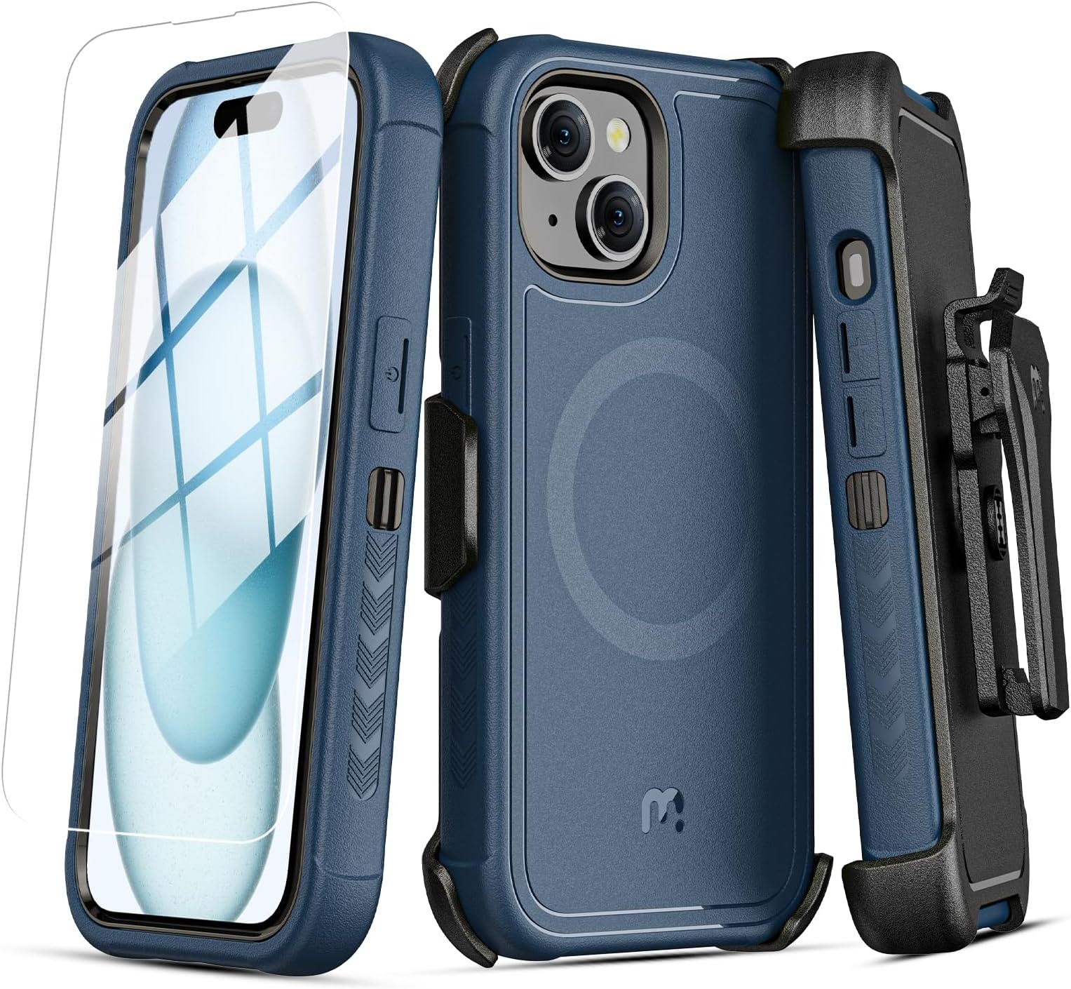 Amazon.com: for Defender Phone Case iPhone 15 Case with Belt Clip, for ...