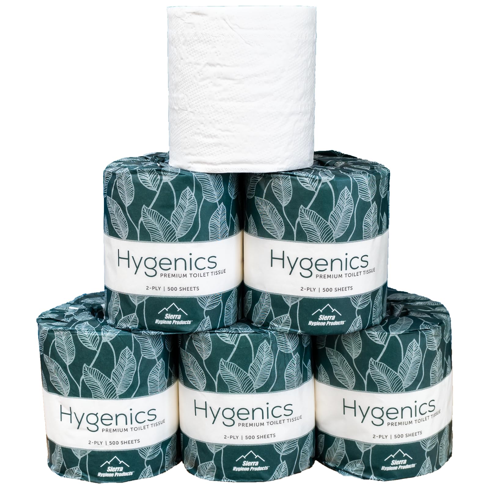 Amazon.com: Sierra Hygiene Products - Hygenics Toilet Paper 96 Rolls ...