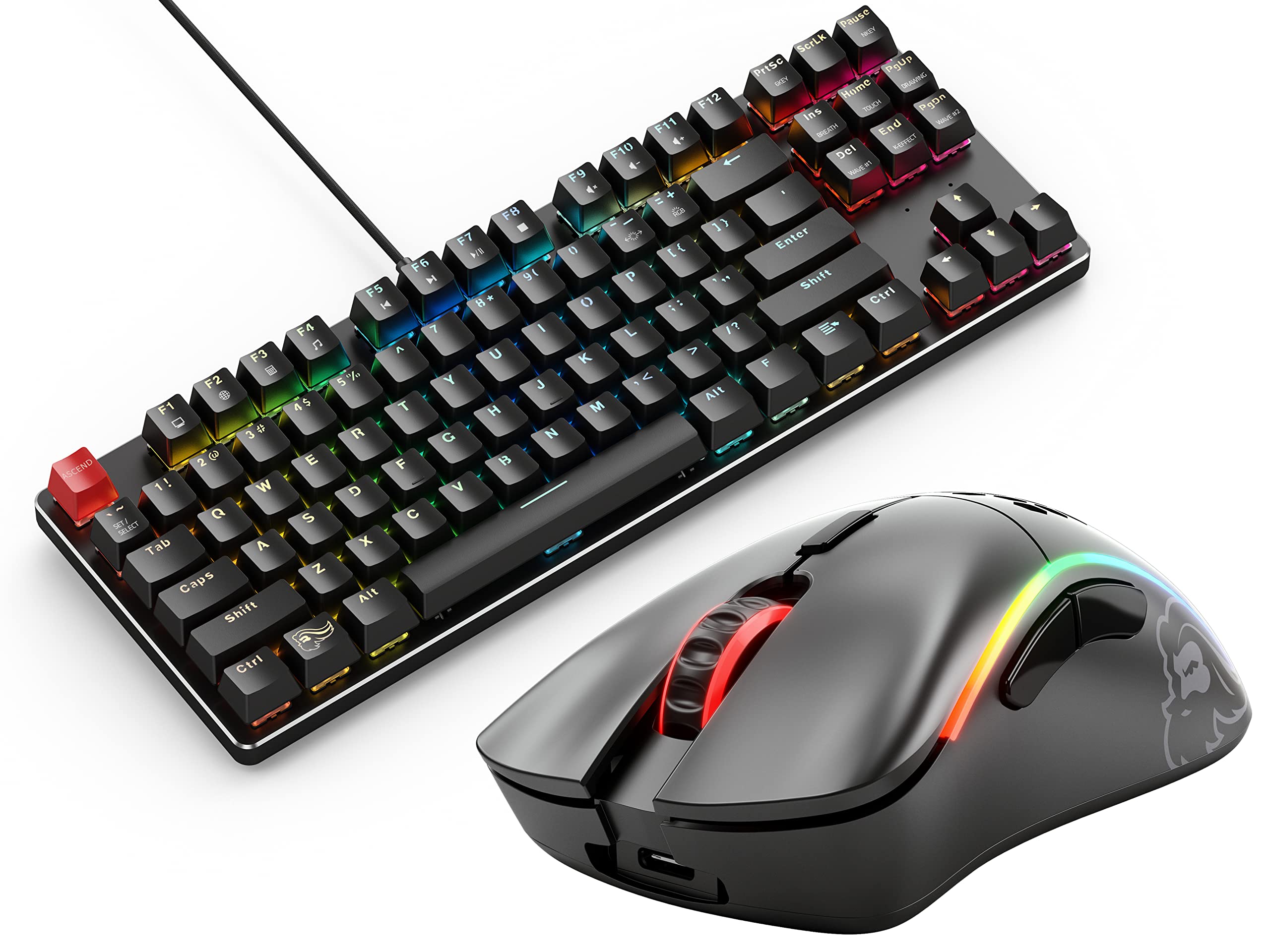 Buy Gaming Keyboard and Mouse Combo - Glorious GMMK 85% Percent Backlit ...