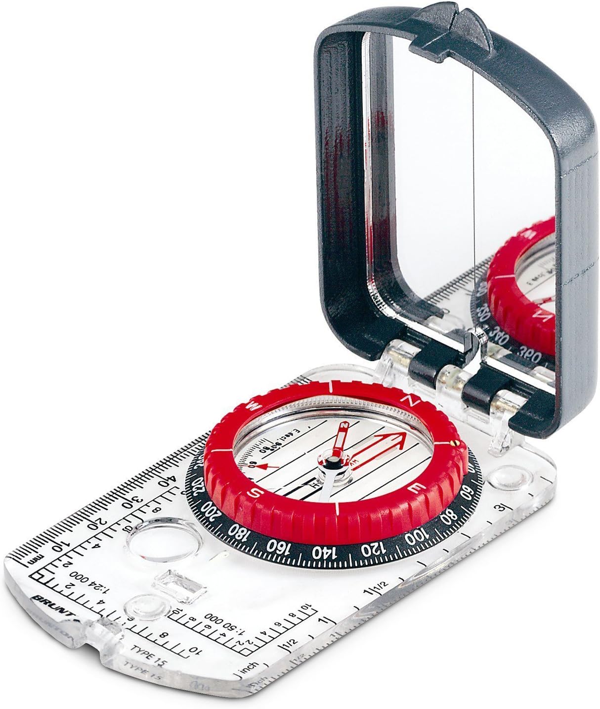 Amazon.com : Brunton Elite Mirrored Sighting Clinometers Compass Quad 0 ...