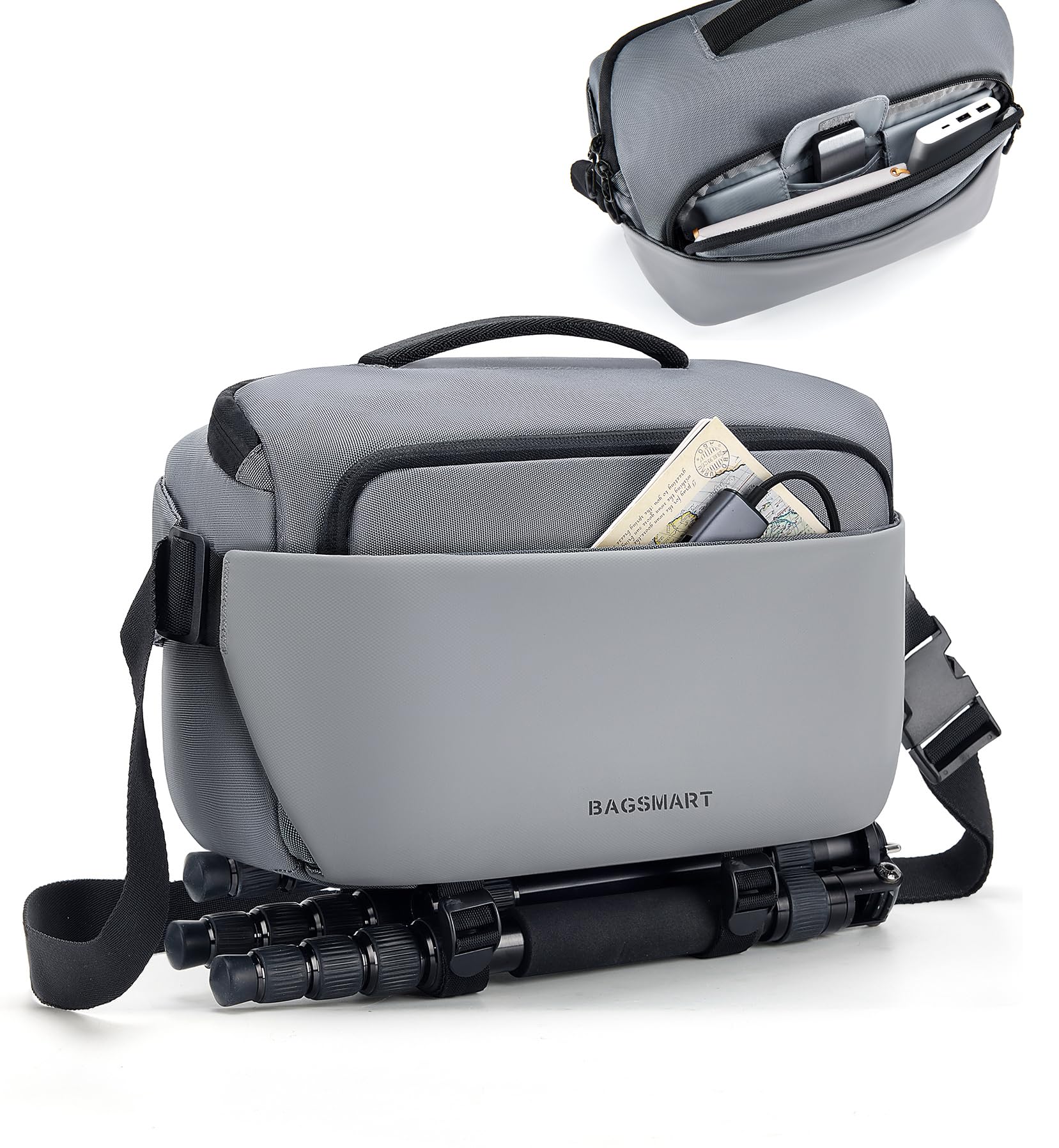 Amazon.com : BAGSMART Camera Sling Bag, Small Camera Bags for ...
