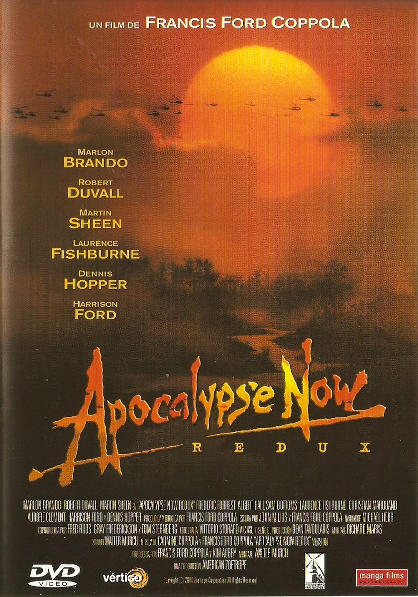 Apocalypse Now Redux [DVD]: Amazon.es: Marlon Brando, Laurence ...
