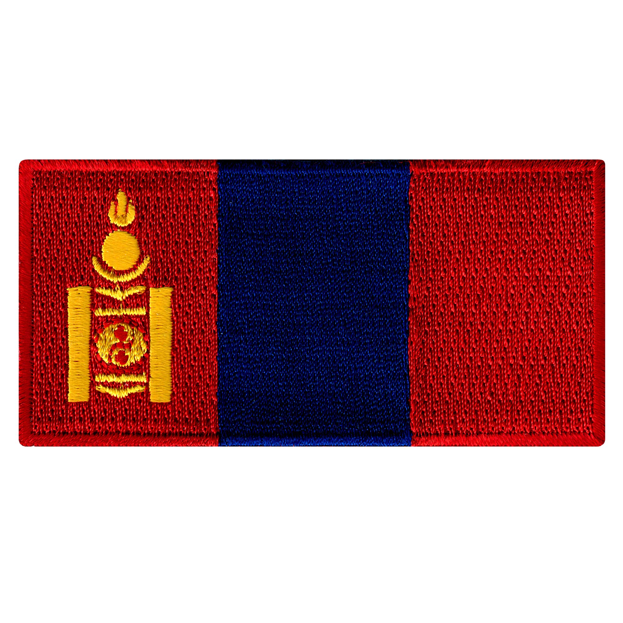 Amazon.com: Cypress Collectibles - Mongolia Flag Patch - Premium Embroidered Appliqué - Asian ...