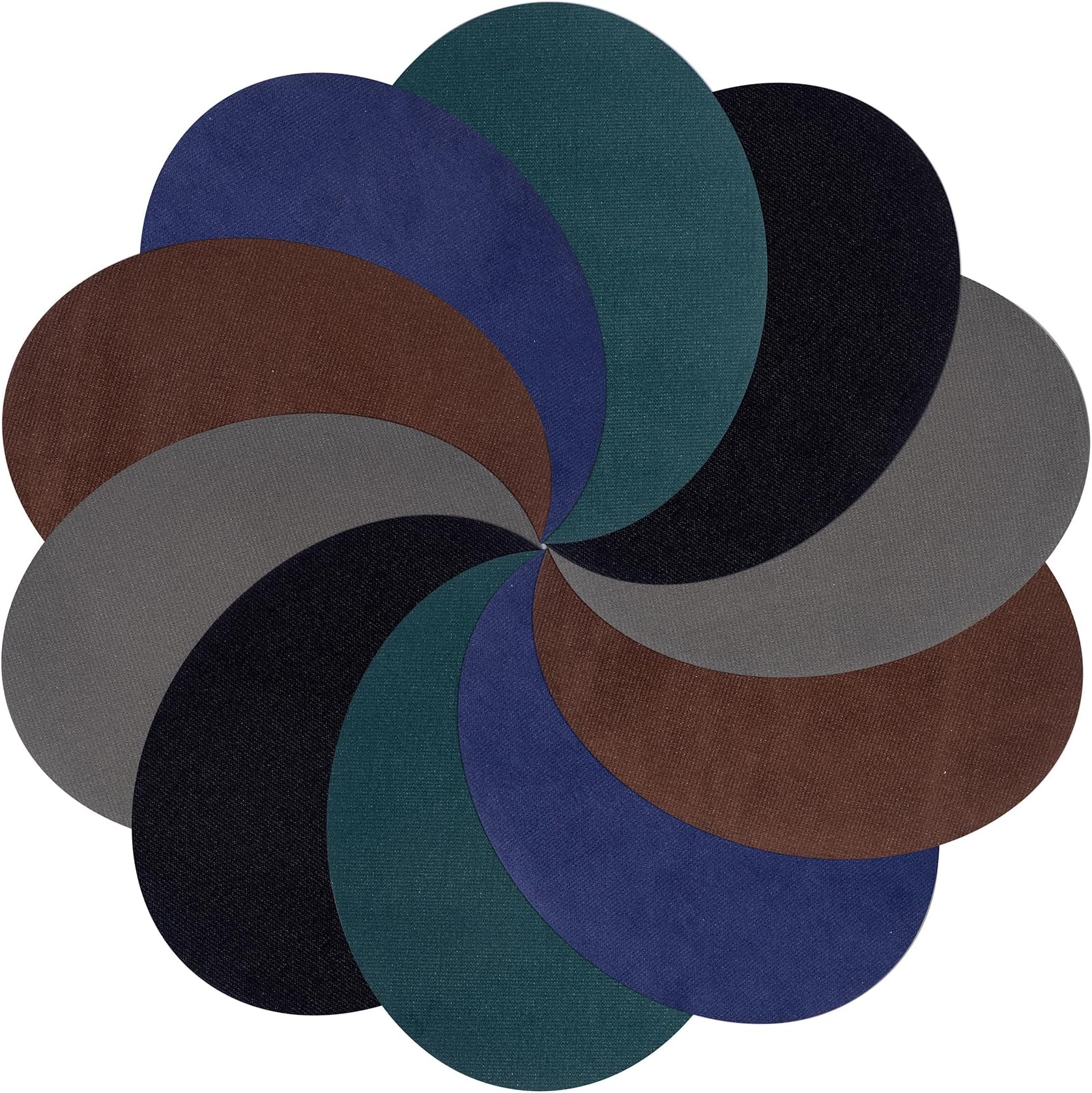 Amazon.com: -2 Sew-on Large Natural Suede Leather Elbow Patches Size 4. ...