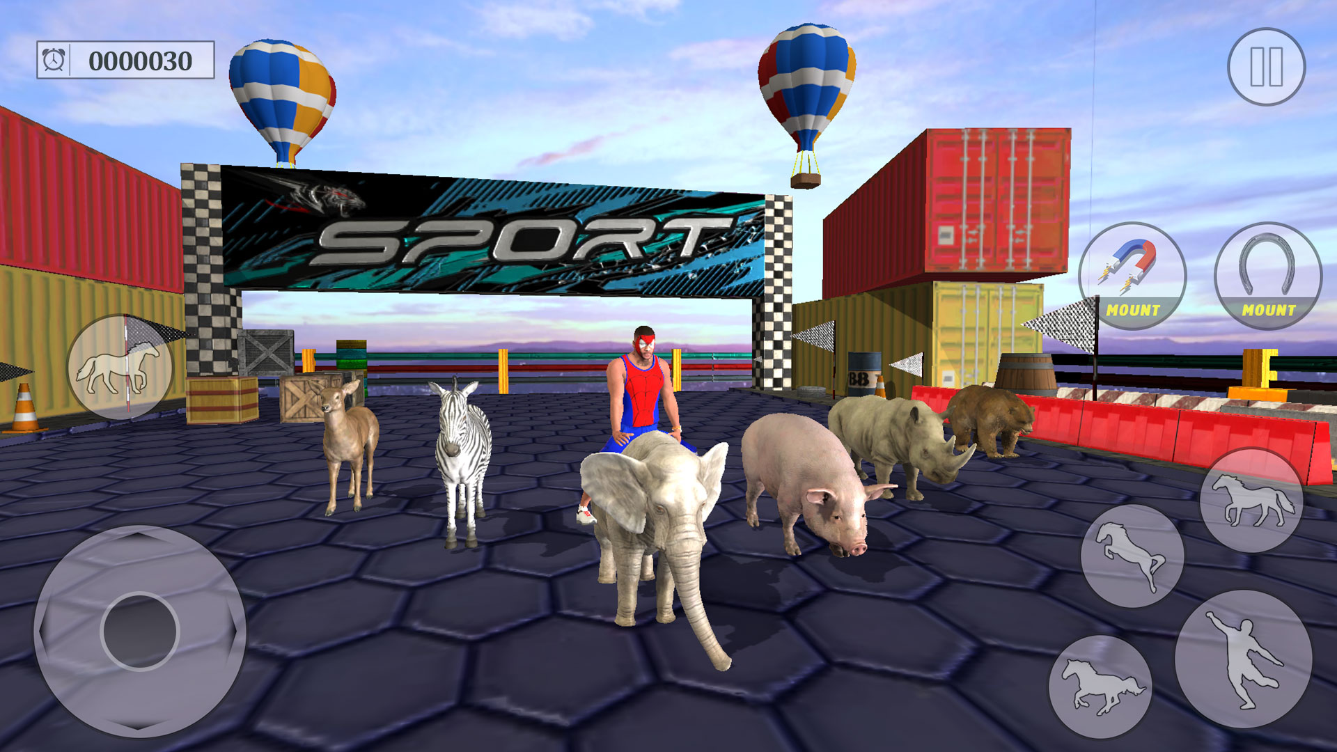 GT Animal 3D Stunt Simulator : Horse Racing Ragdoll Game-Amazonアプリストアのアプリ