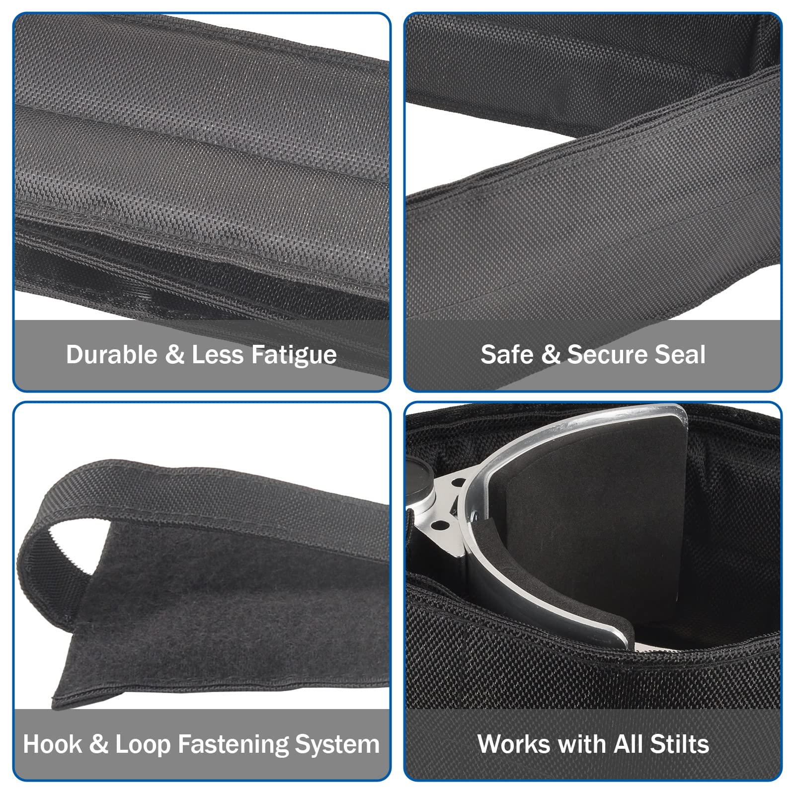 Snapklik.com : Drywall Stilt Straps,Pair Of Extra Comfort Thick Padded ...