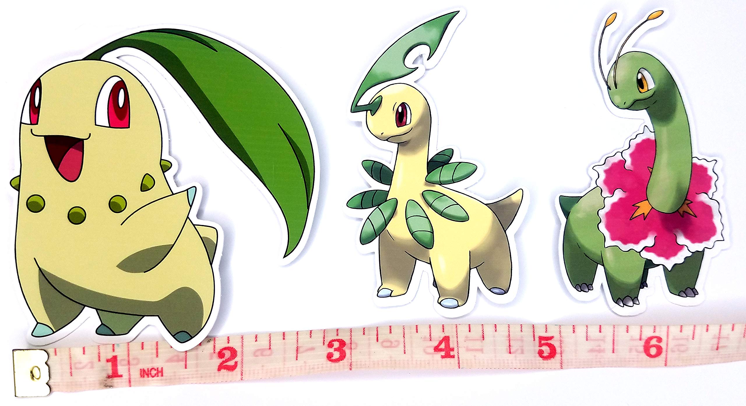 Evoluzione Chikorita Pokemon Chikorita Bayleef Meganium Evolution