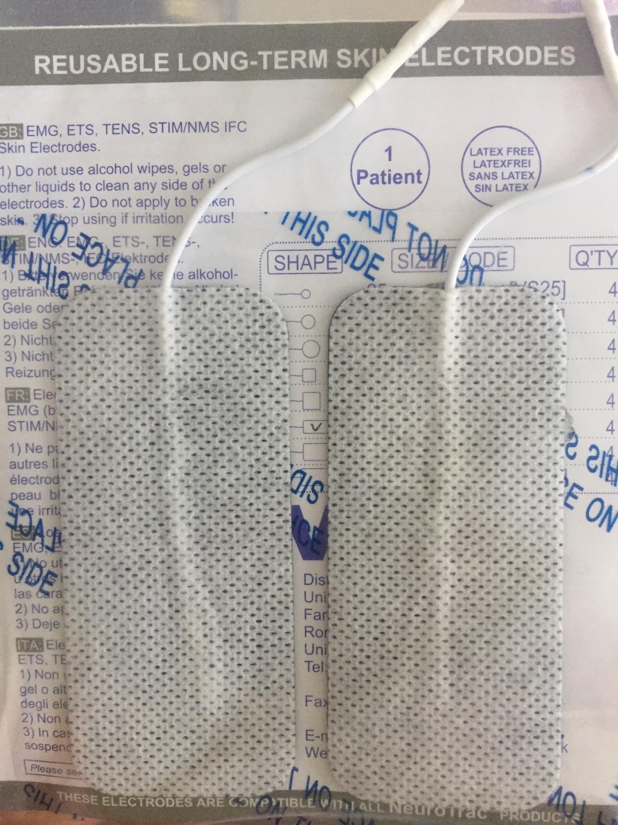 Veinoplus Replacement Pads (1 Pair). for Treating Oedema, varicose ...