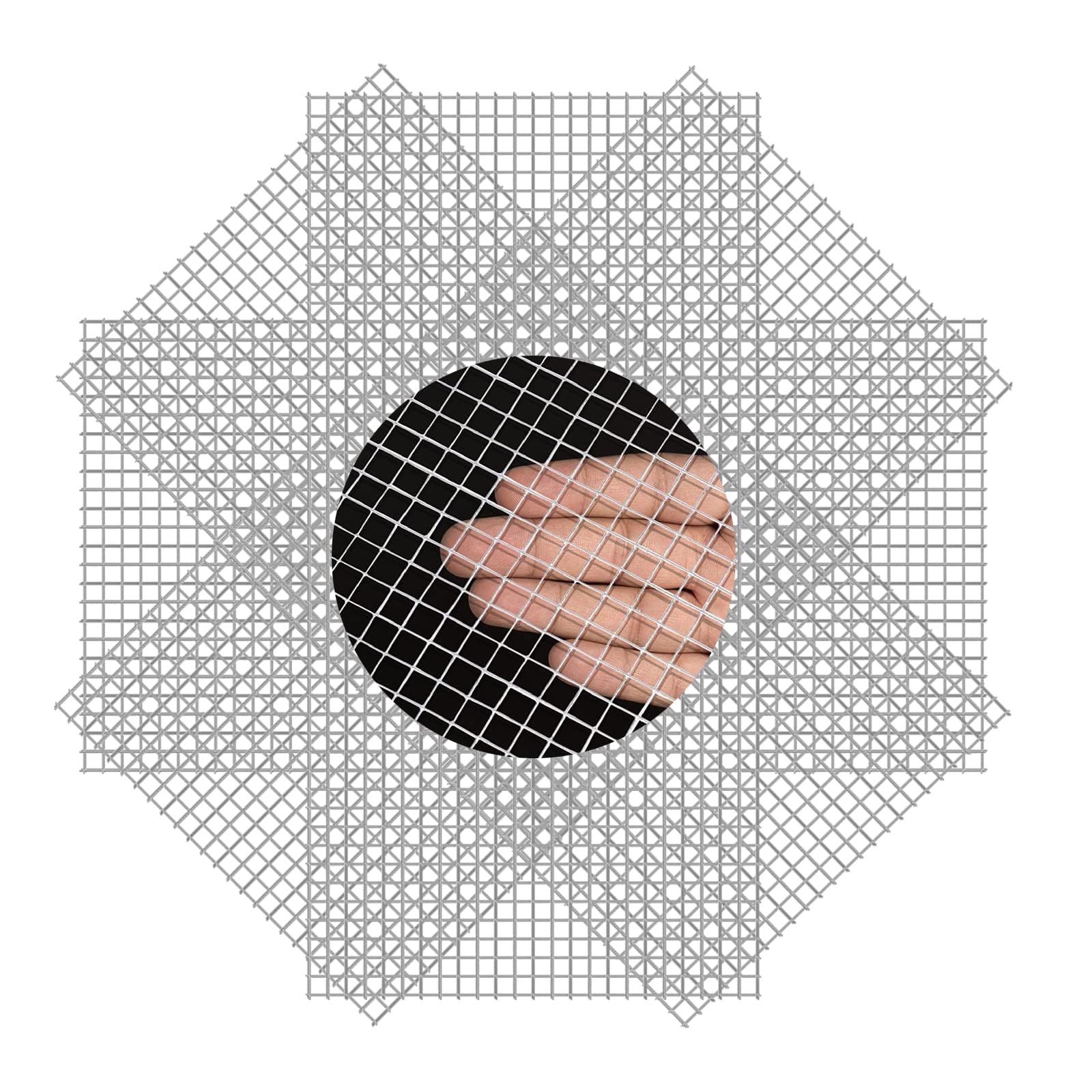 Buy Jhanw 4 Pack 12" x 24" Hardware Cloth 1/4 Inch Chicken Wire Mesh ...