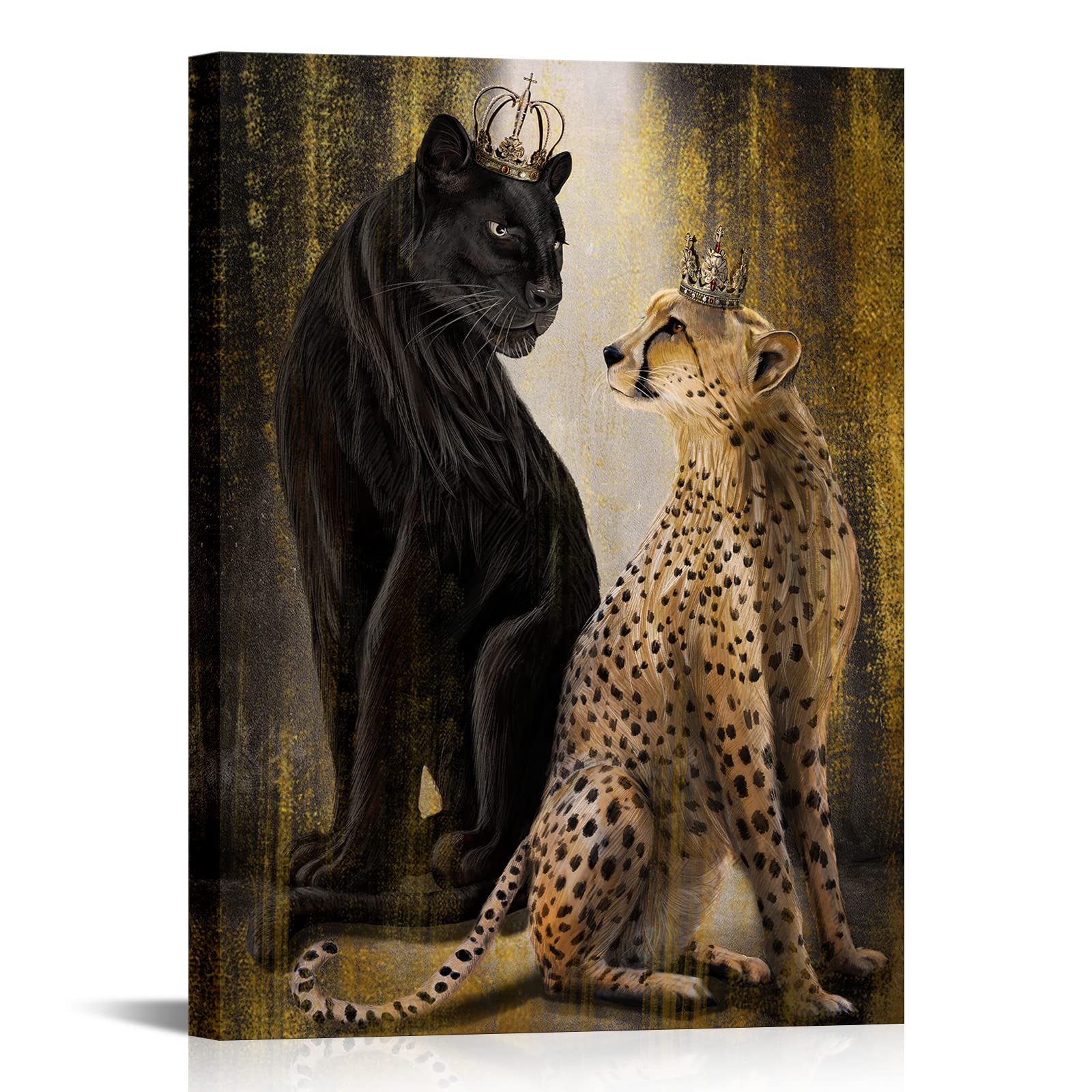 Cheetah Mixed With Panther
