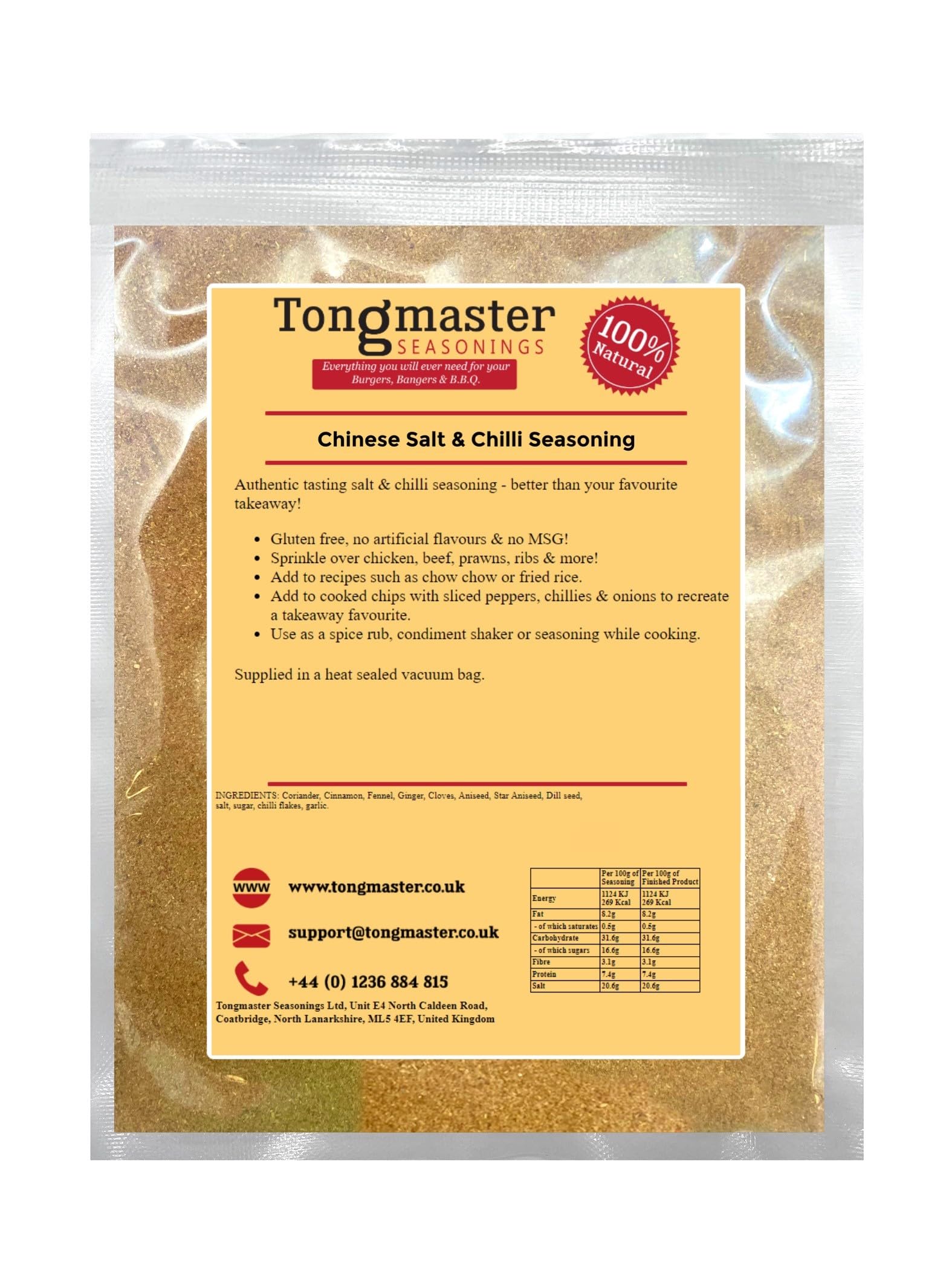 Chinese Salt & Chilli Seasoning - 1kg : Amazon.co.uk: Grocery