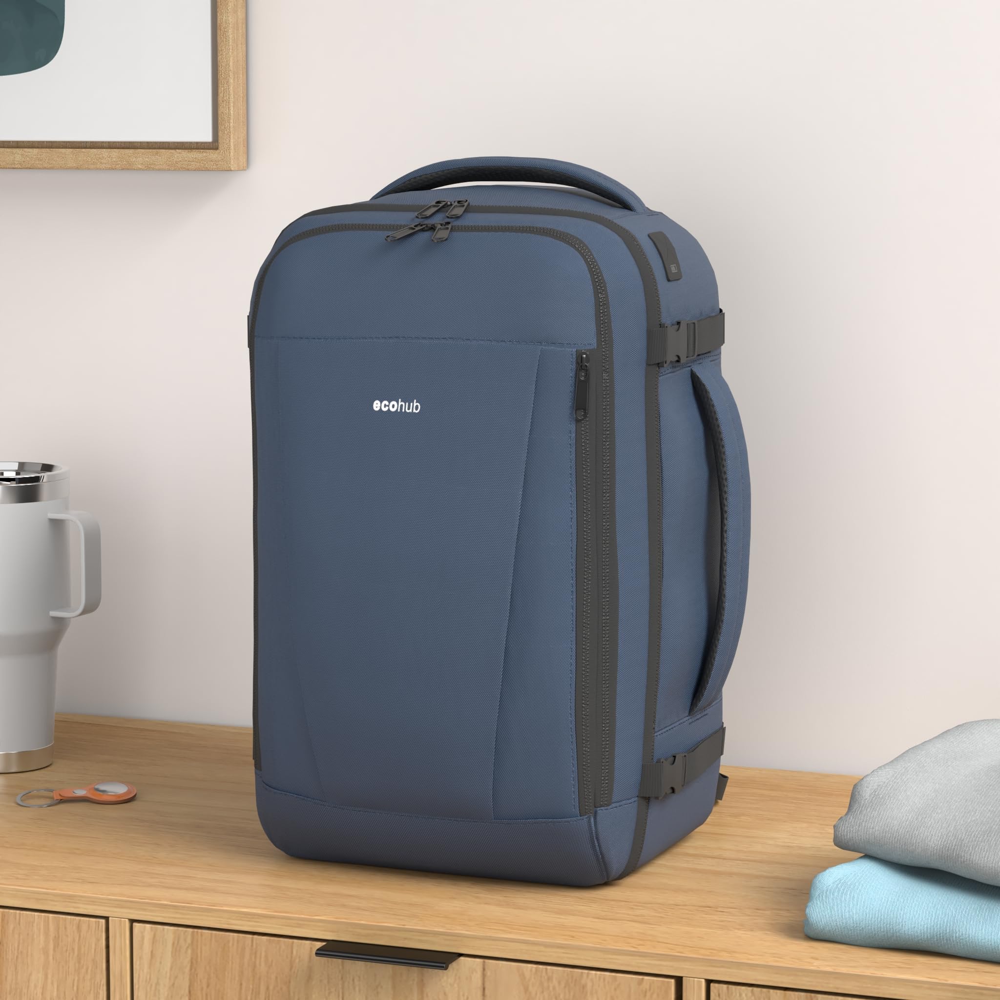 Snapklik.com : ECOHUB Travel Backpack 18x14x8 Spirit Airlines Personal ...