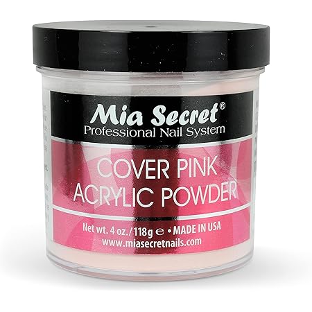 Amazon.com: Mia Secret Cover Acrylic Powder 3 Piece Set - Pink/Beige ...