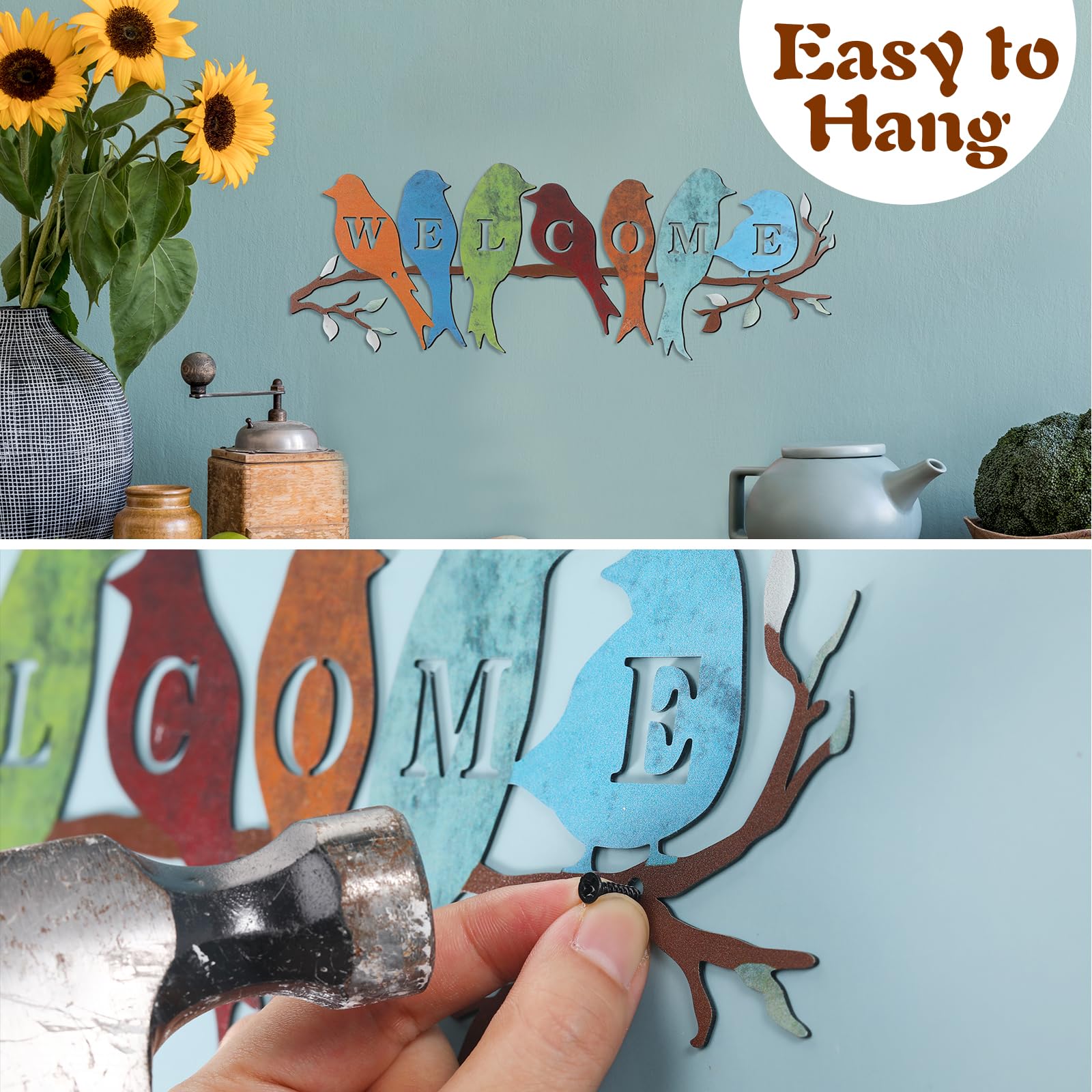 Welcome Sign With Birds Wedding Welcome Signs For Hire In London