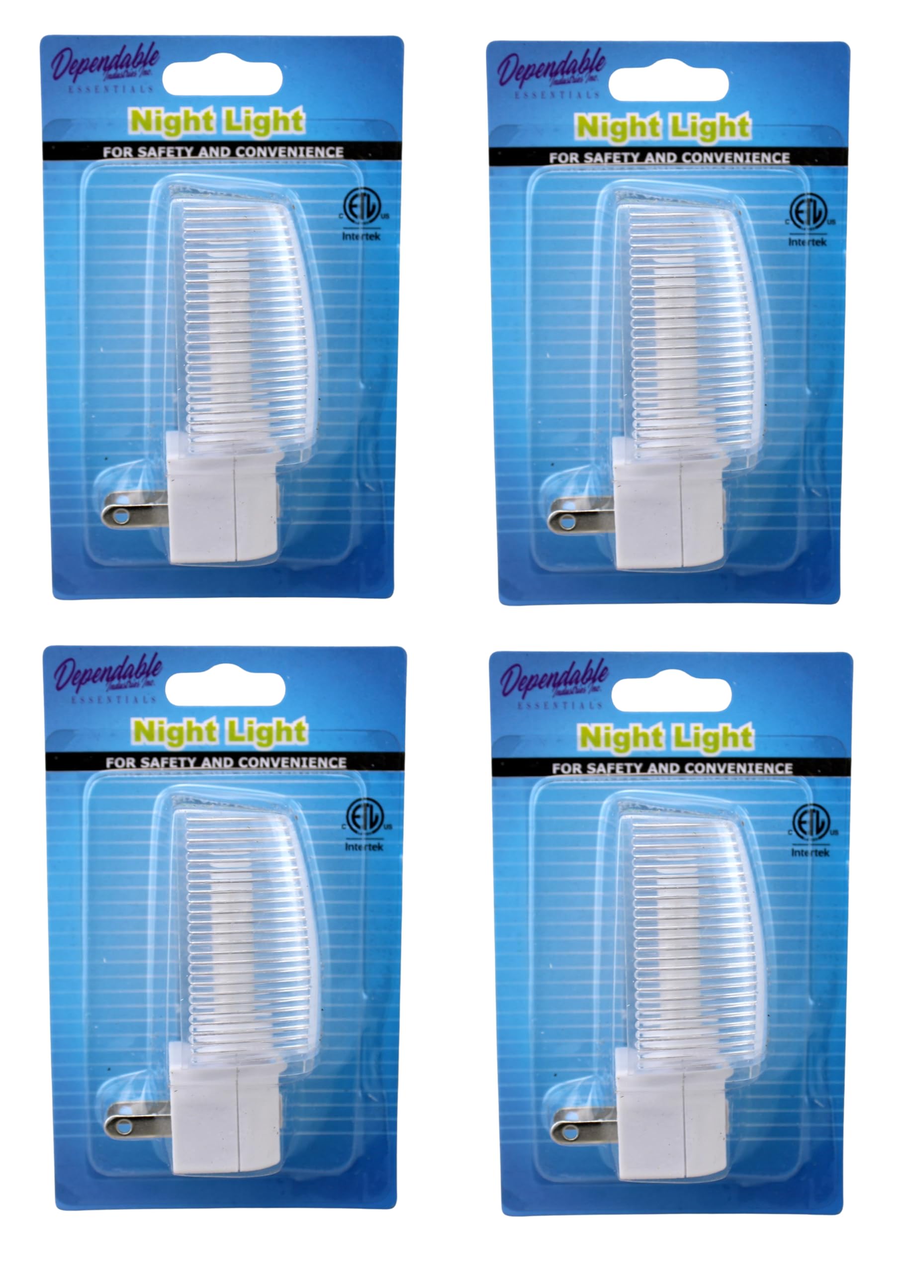 Plug in LED Night Light with Switch - Manual On/Off Nightlight for ...