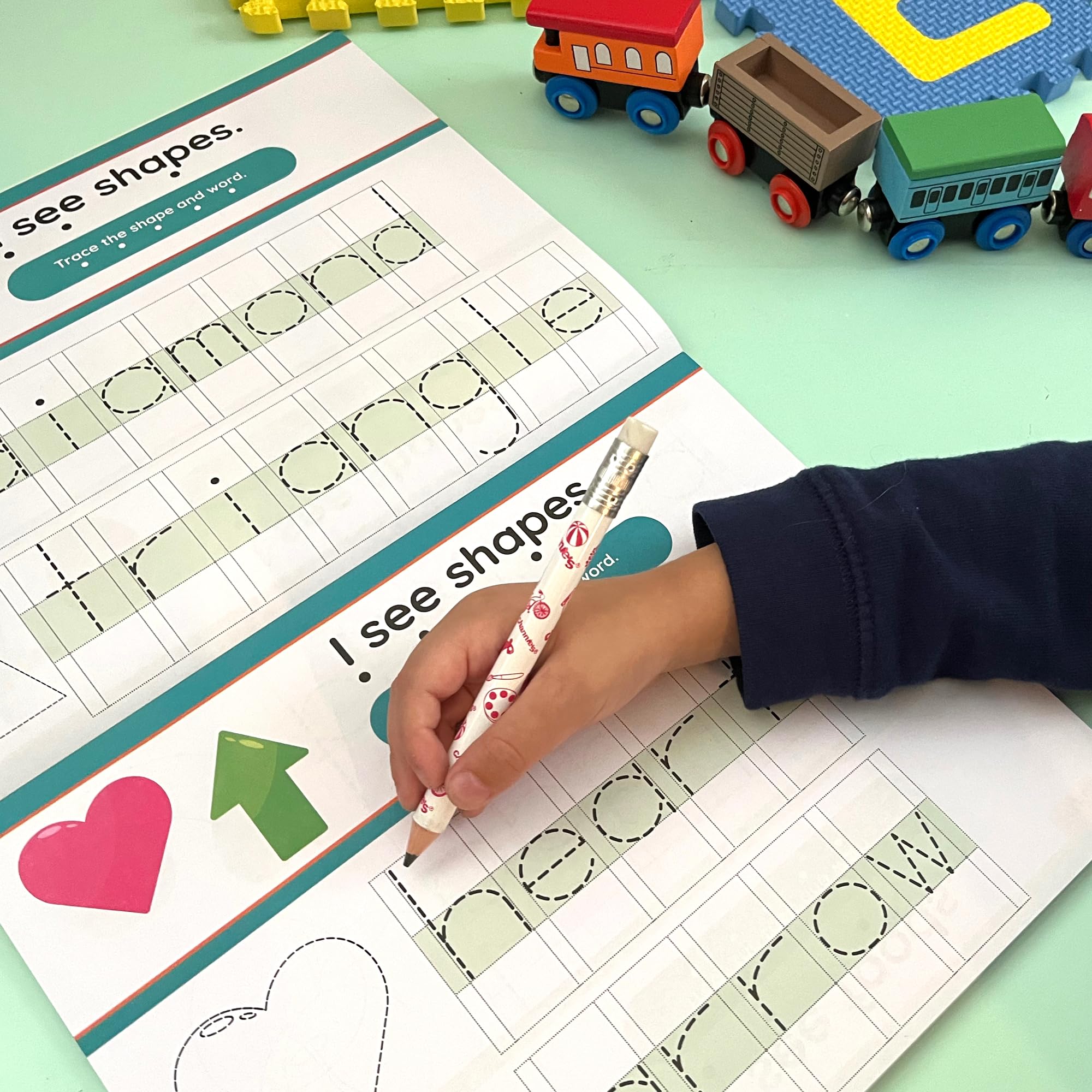 Snapklik.com : Channies Multi-Sensory Learning Workbook For Pre-K To ...