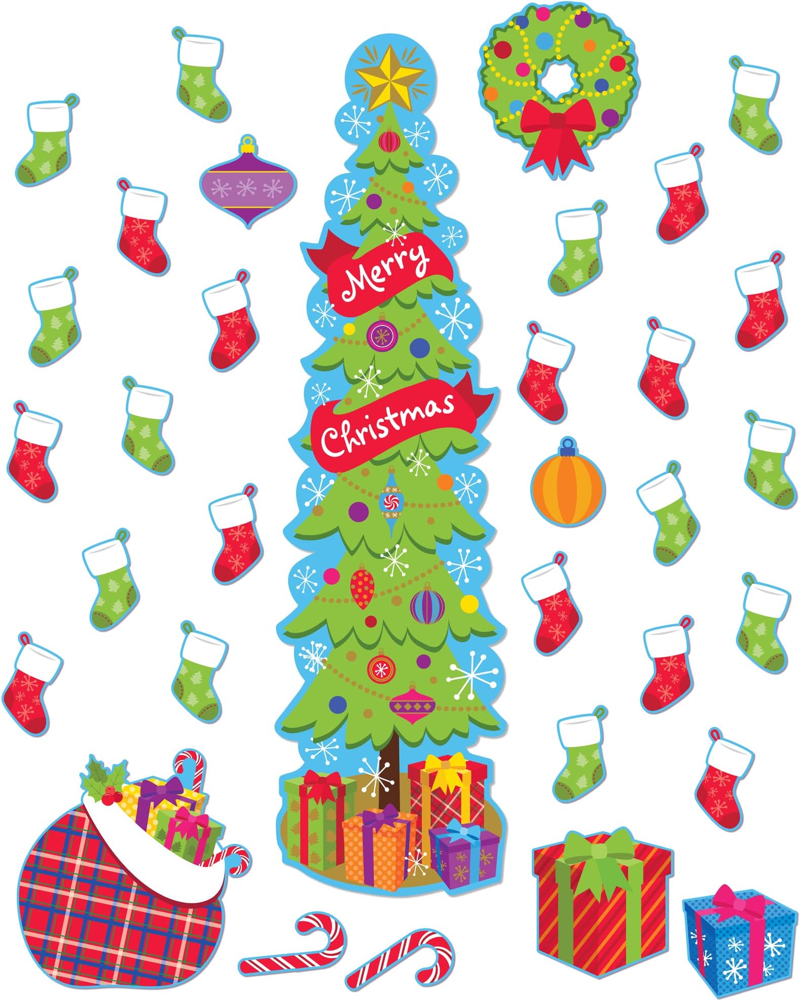 Amazon.com: Better Together Door Decorating Kit - 55 Pieces : Office ...