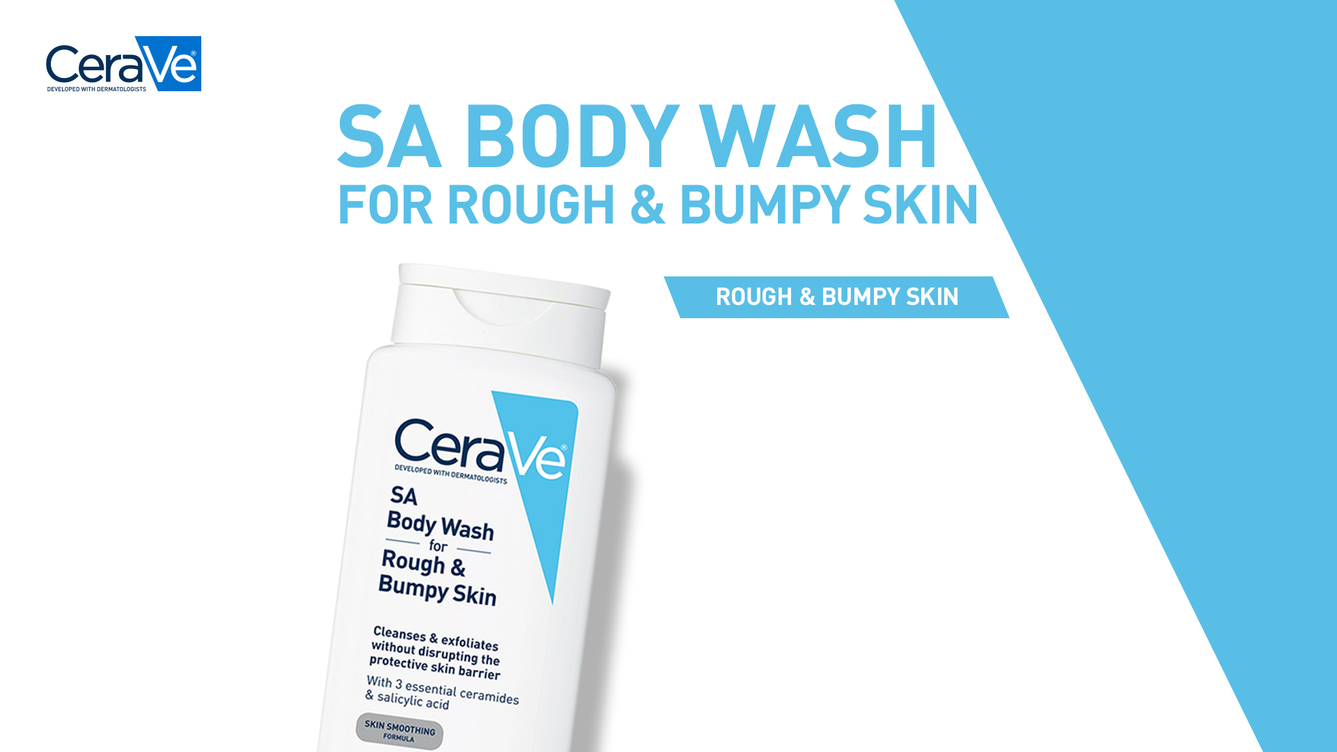 Watch CeraVe SA Body Wash on Amazon Live