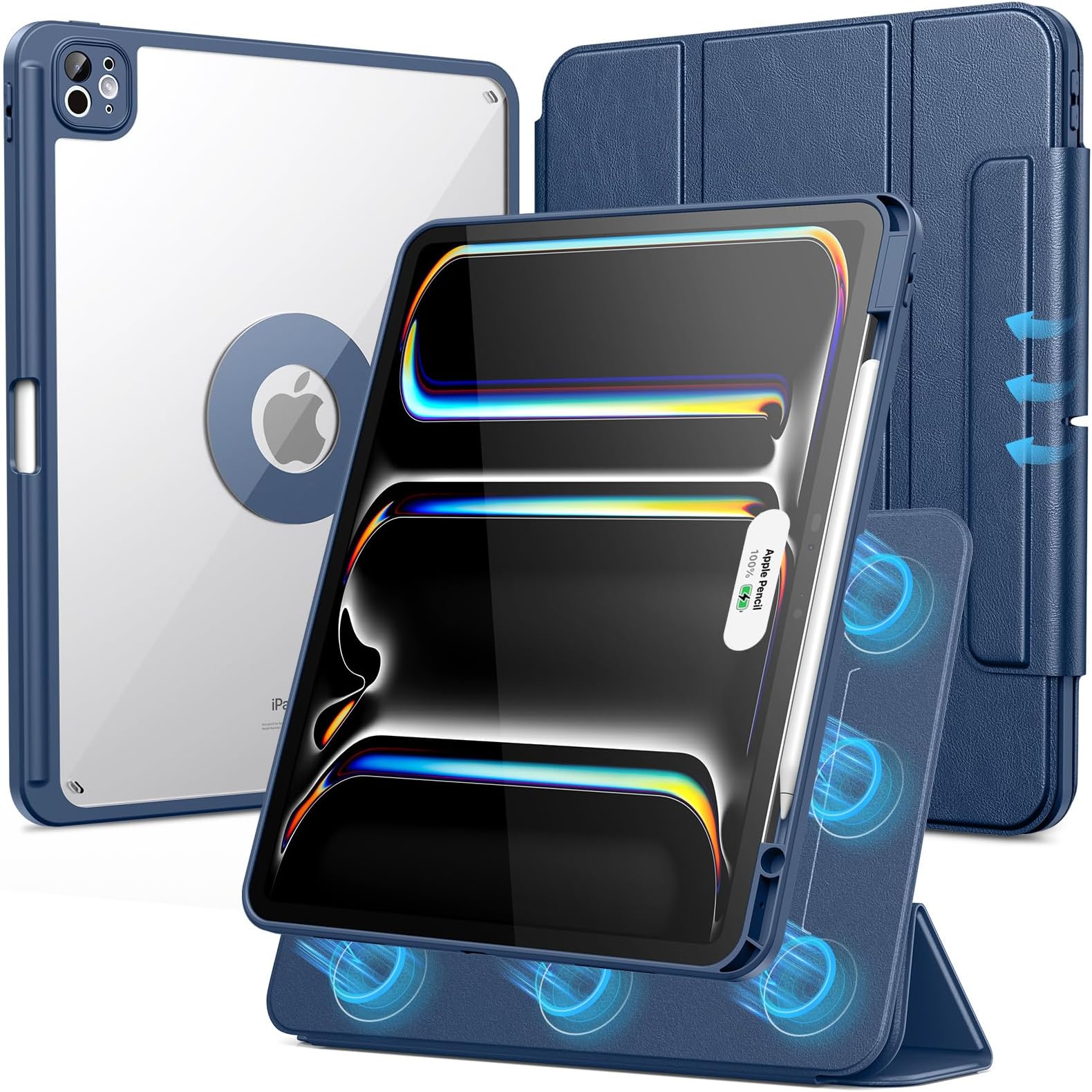 Amazon.com: SANDUODD for iPad Pro 13 inch Case 2024, Detachable ...