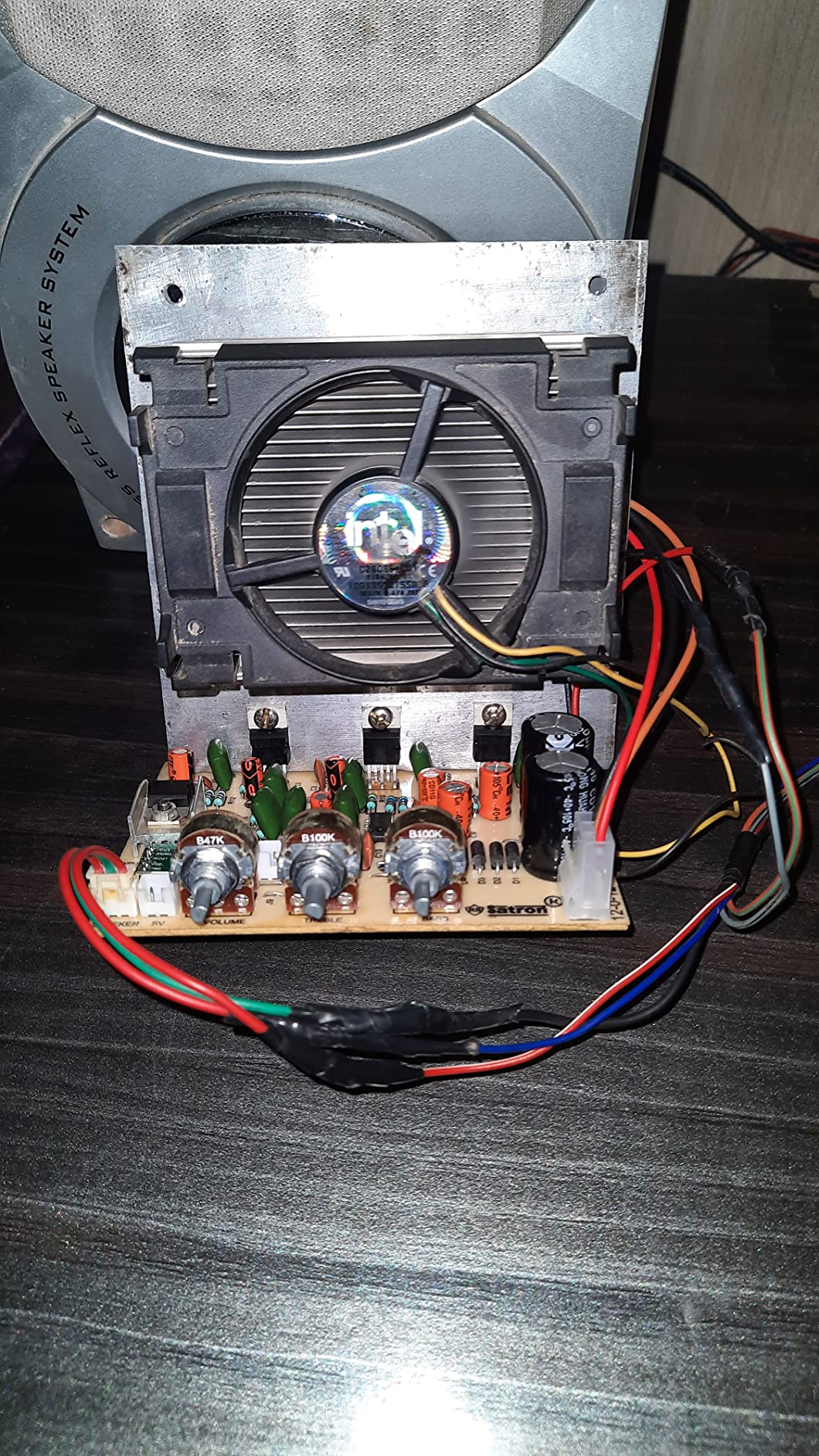 Electronic Spices Tda2030 3 TR 2.1/4.1 Home Theater 60 Watt Audio Amplifier Circuit Board With ...