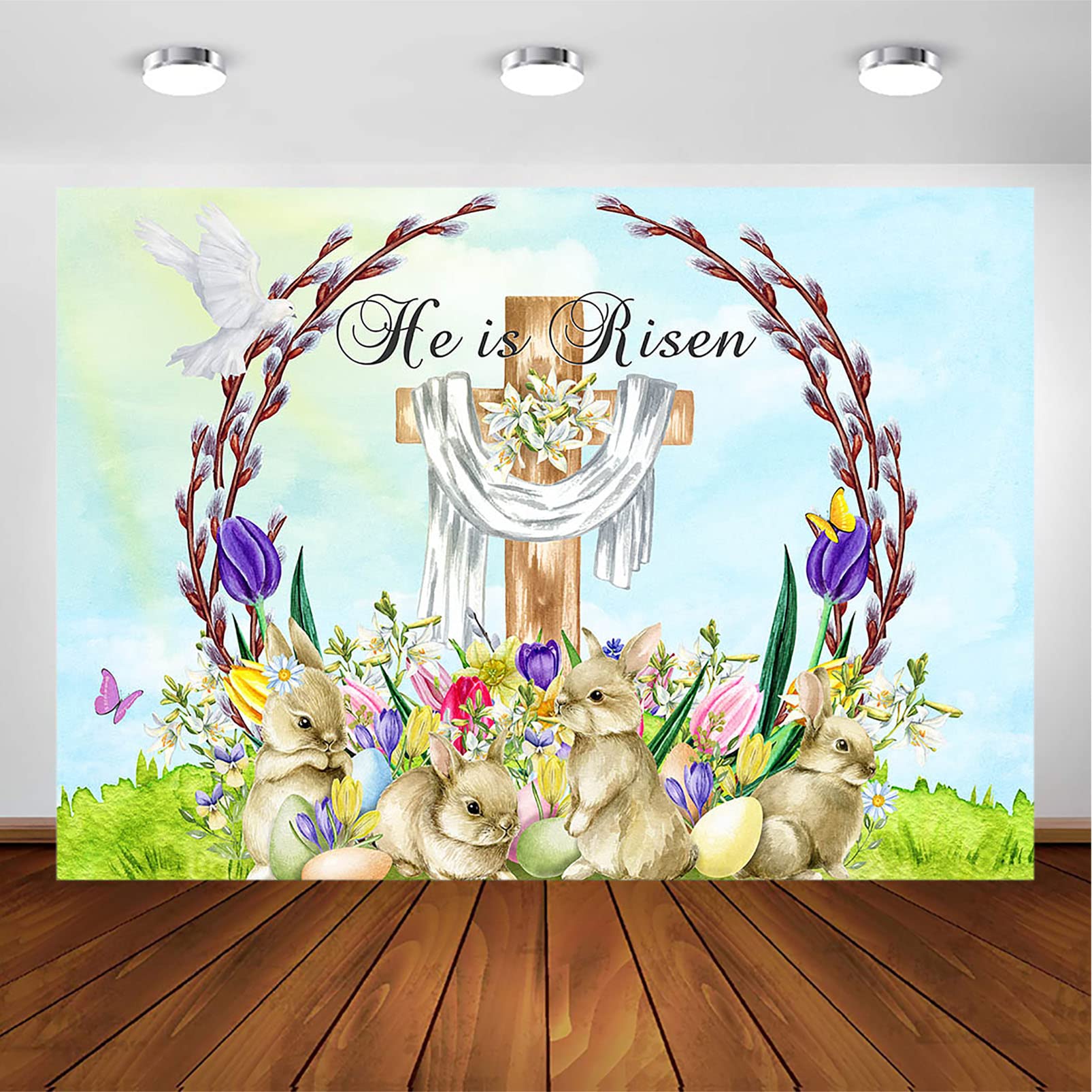 Easter Religious Background