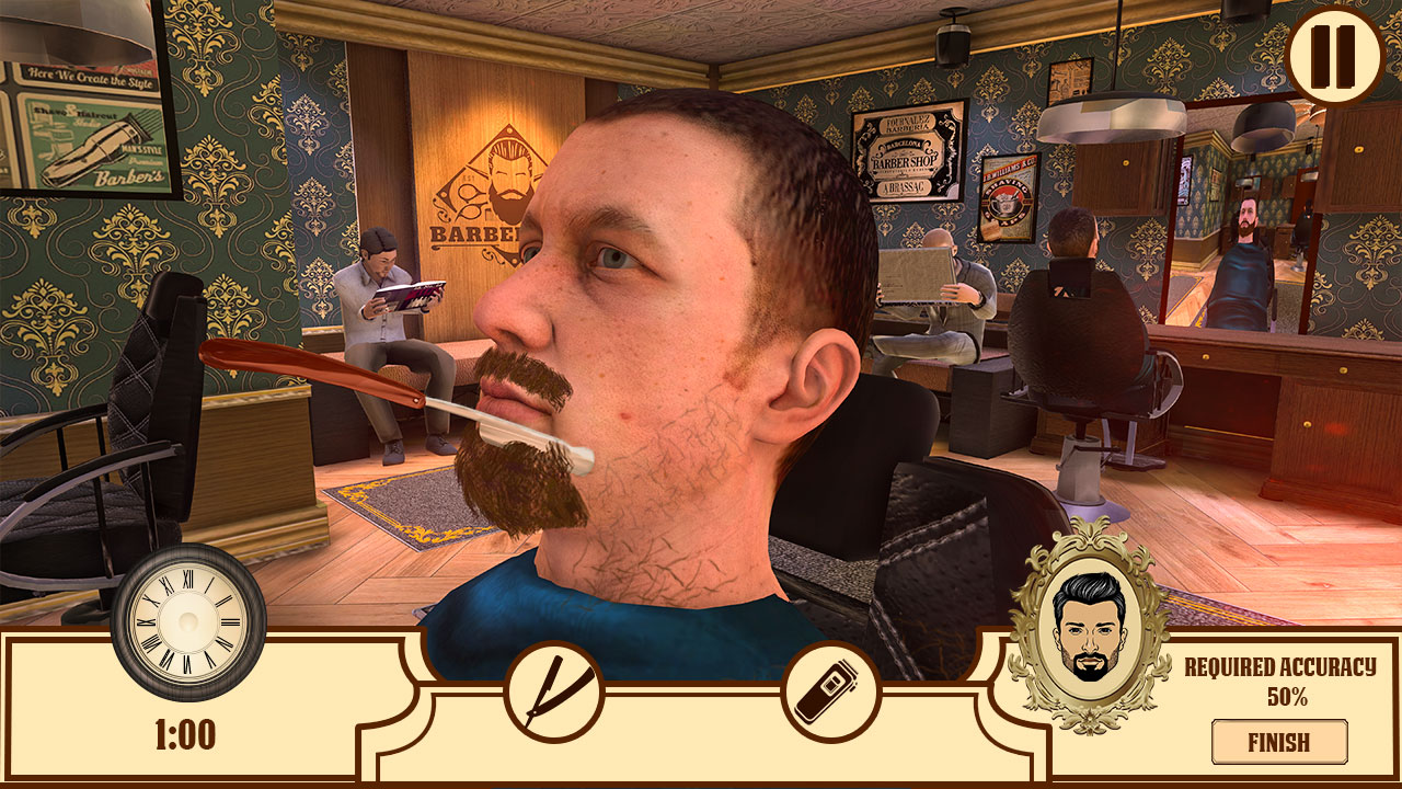 Barber Shop Hair Saloon Sim 3D - App on Amazon Appstore