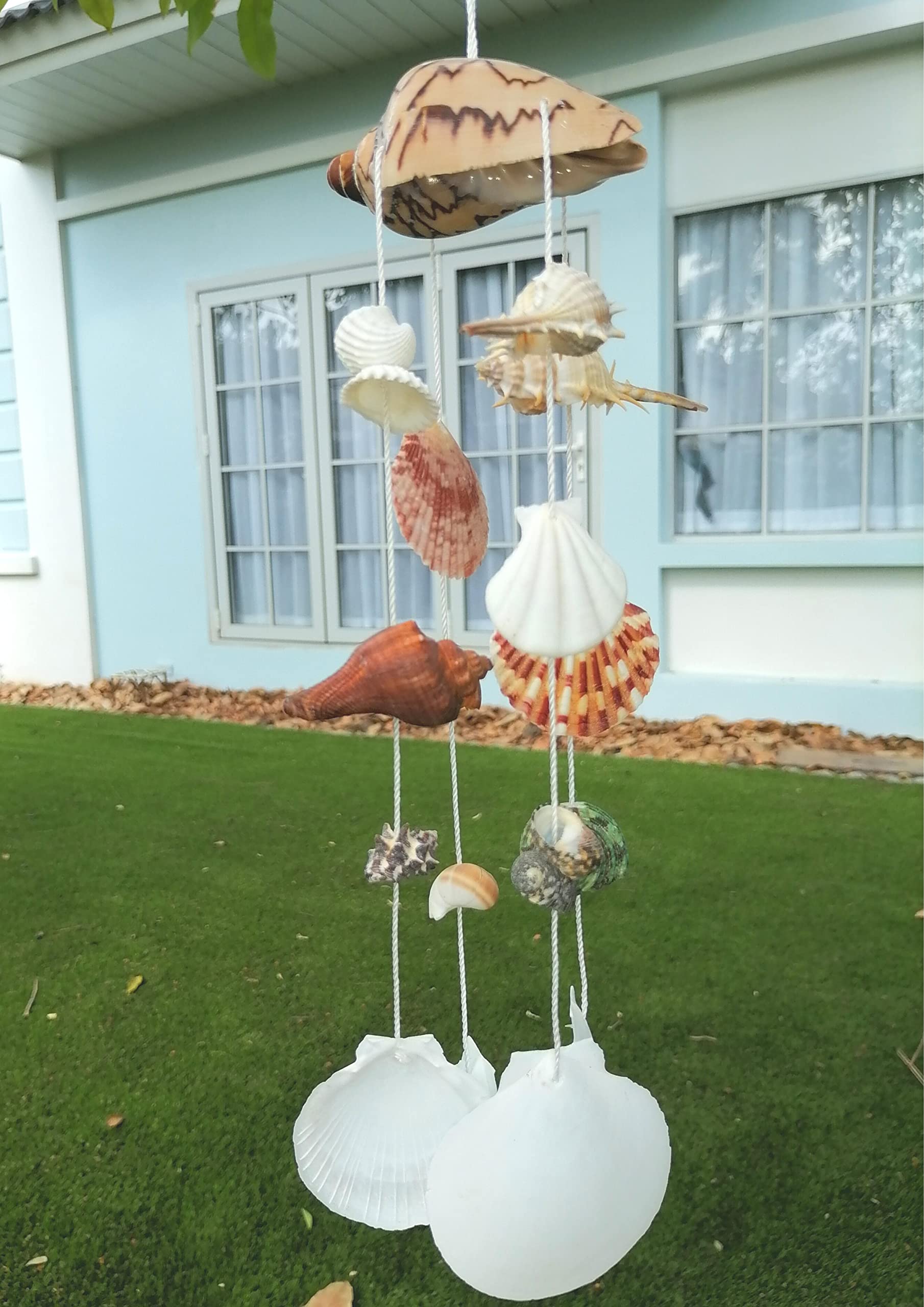 Homemade Seashell Wind Chimes