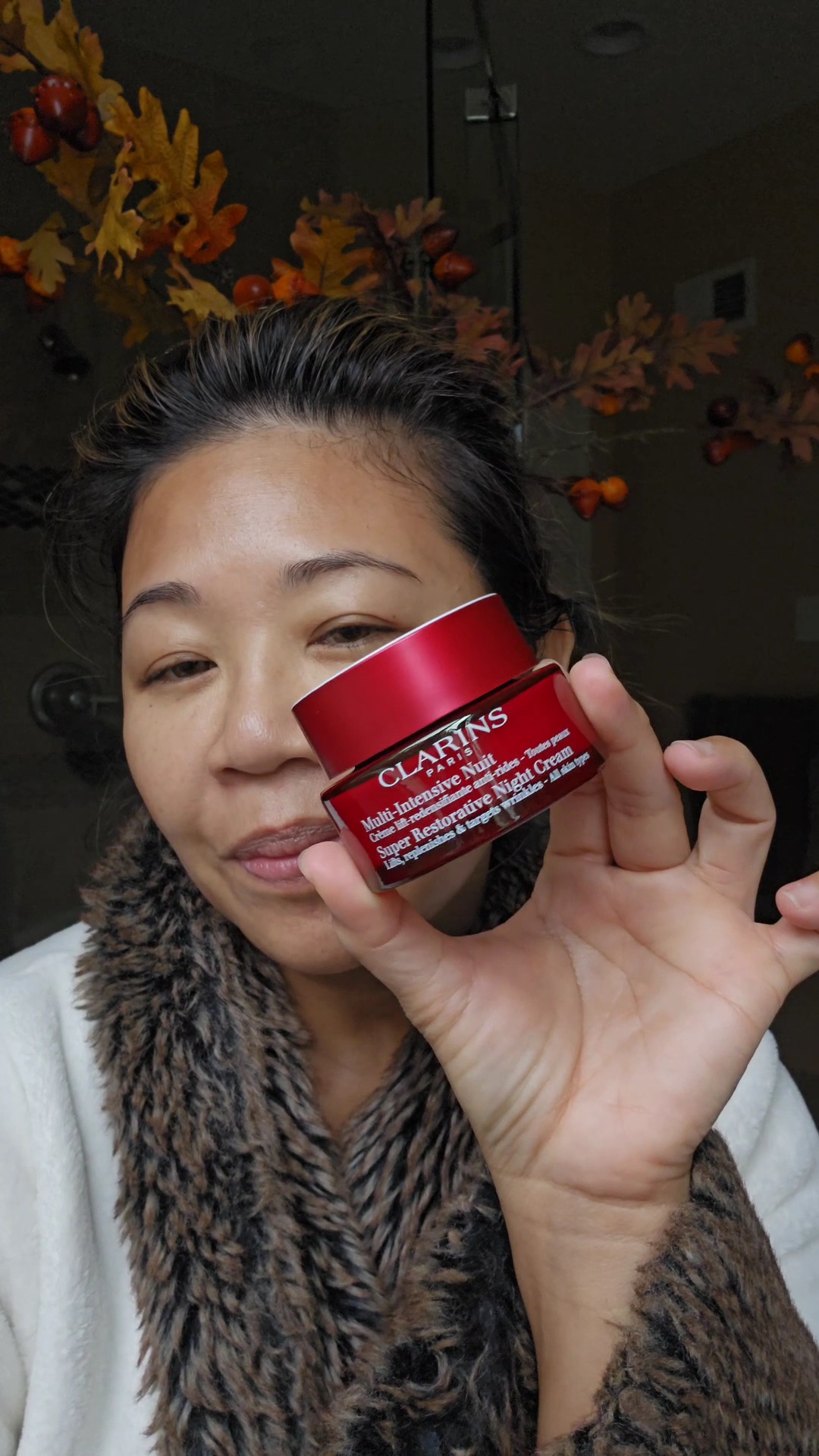 Watch Clarins Anti-Aging Moisturizer Night Cream #skincare on Amazon Live