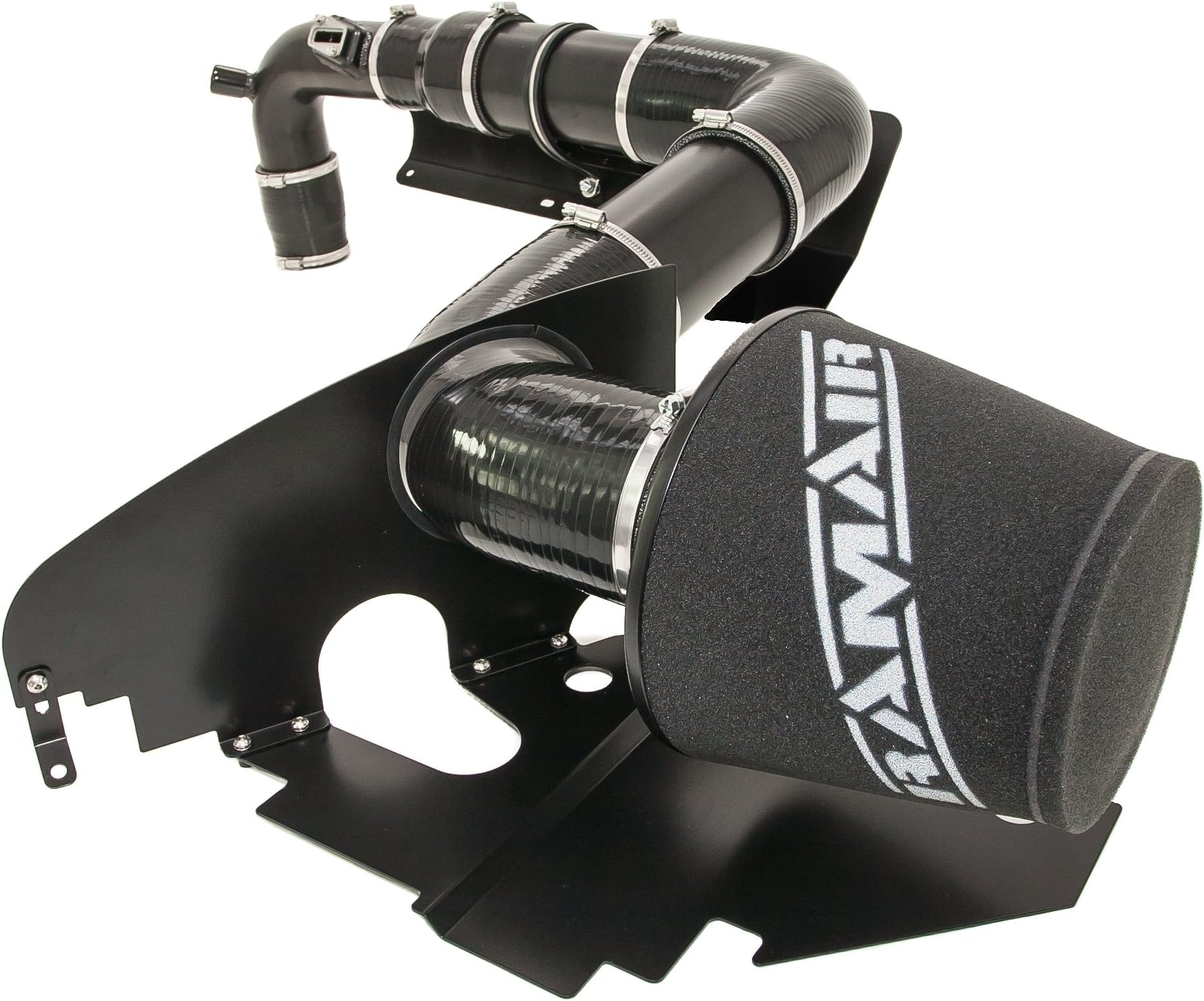 Ramair Filters JSK-101-DD-KO4 Over Size Intake Induction Kit, Black ...