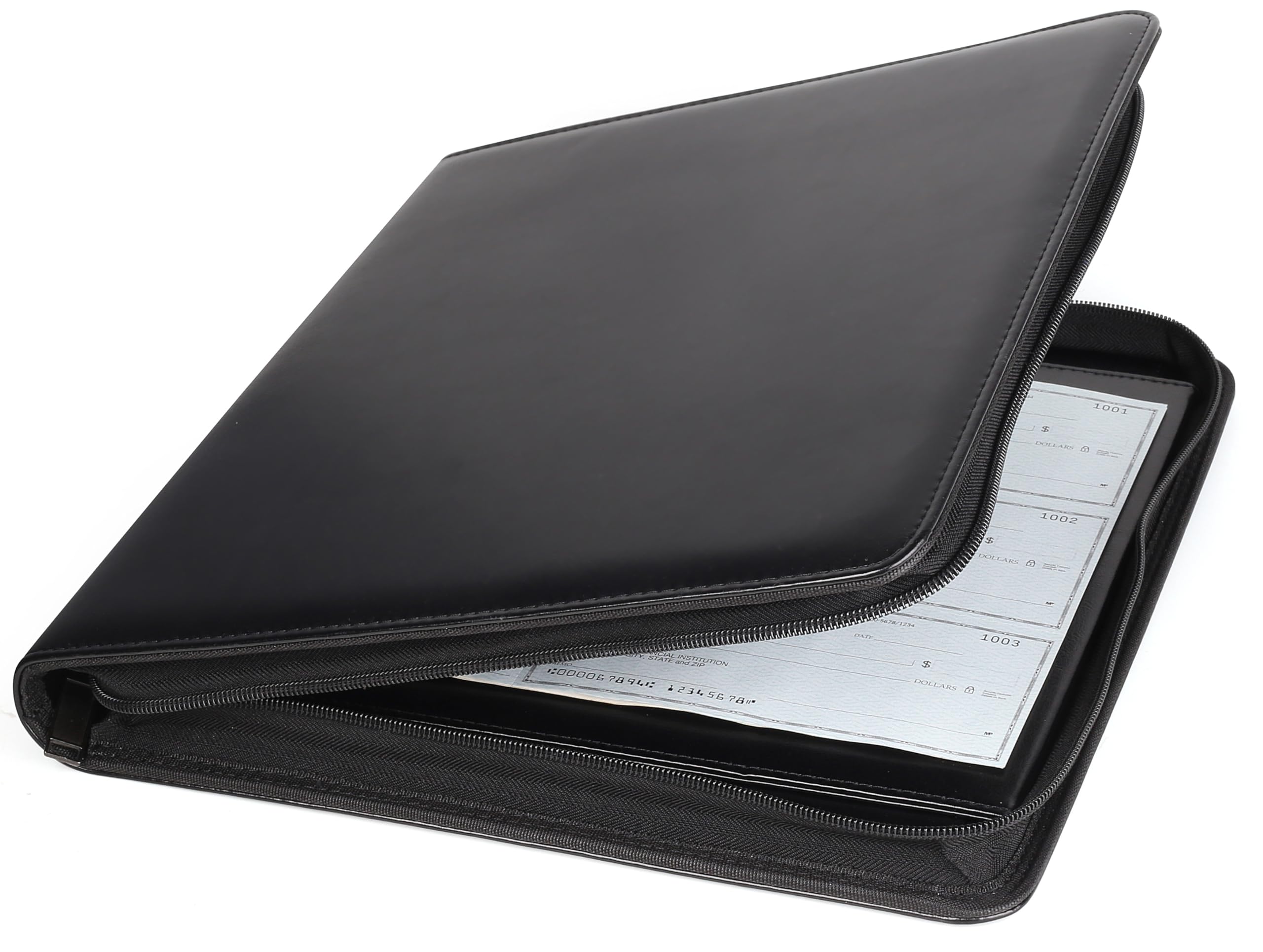 Snapklik.com : Dutymark 3 Ring Check Binder Portfolio, For Home ...