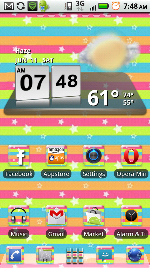 Rainbow Stars Theme - App on Amazon Appstore