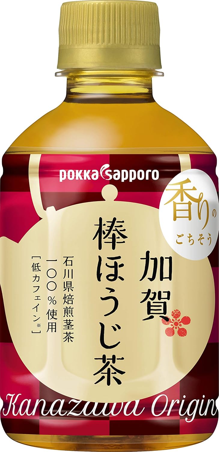 Amazon.co.jp: TOCHIとCRAFT ポッカサッポロ 加賀棒ほうじ茶 275ml×24本 : 食品・飲料・お酒