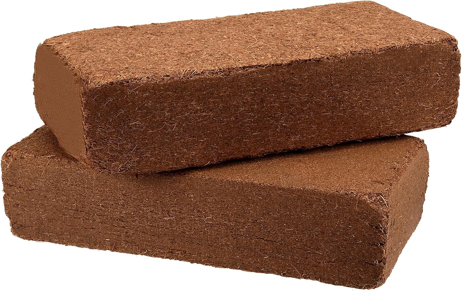 MUKCHAP 10 x 580g Coconut Soil Brick, 9L Natural Coconut Fibre ...