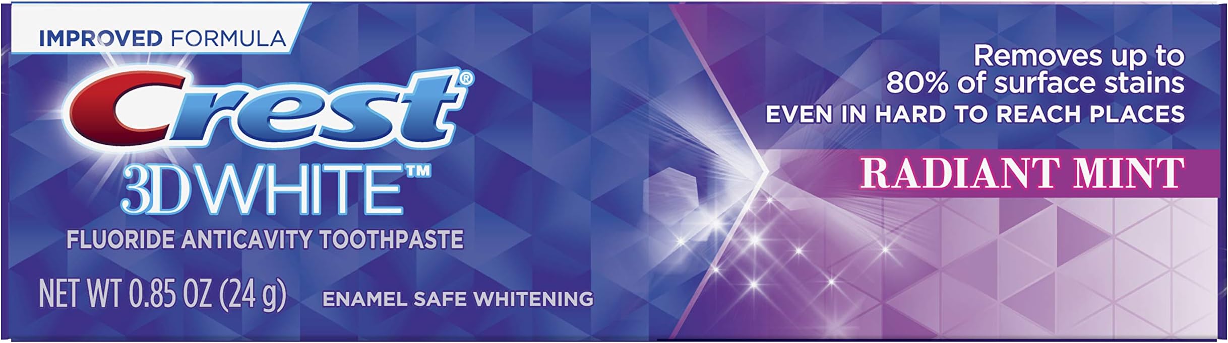 Amazon.com : Crest 3D White Vivid Fluoride Anticavity Toothpaste ...