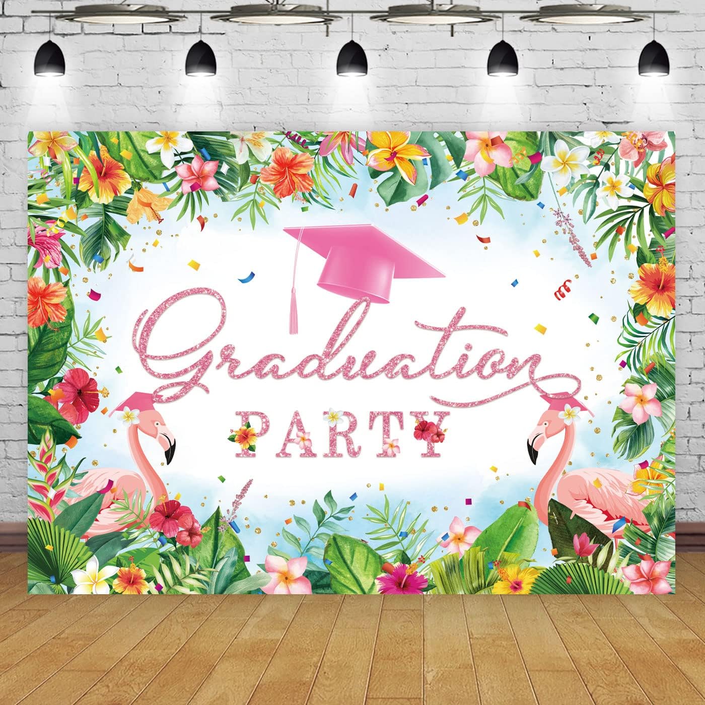 Amazon.com : Maijoeyy 7x5ft Aloha Graduation Backdrop Class of 2023 ...