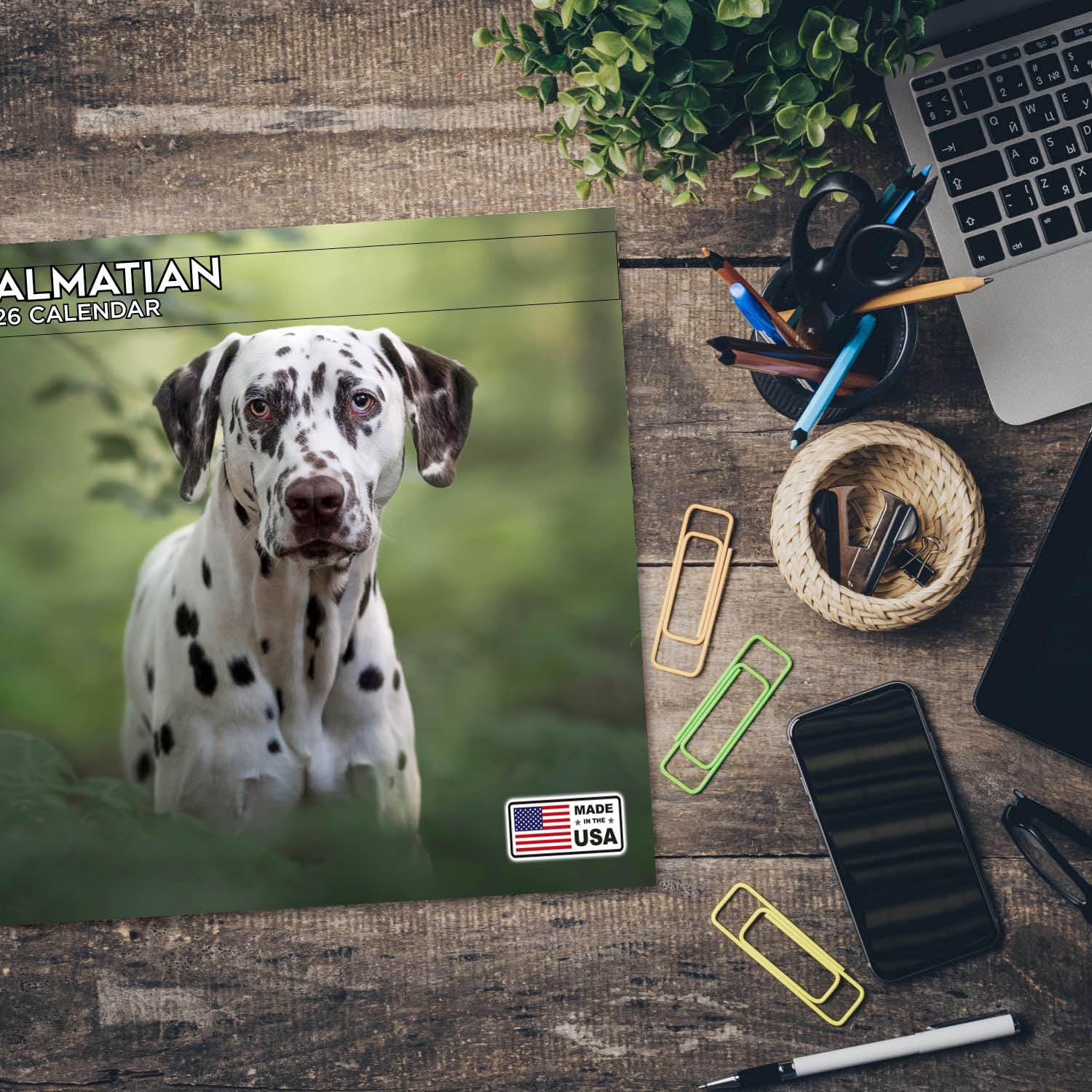 Snapklik.com : 2026 Dalmatian Calendar - Dog Breed Wall Calendar - 12 X ...