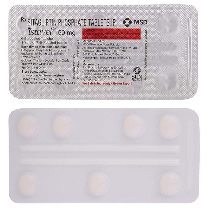 Istavel 50 mg - Strip of 7 Tablets : Amazon.in: Health & Personal Care