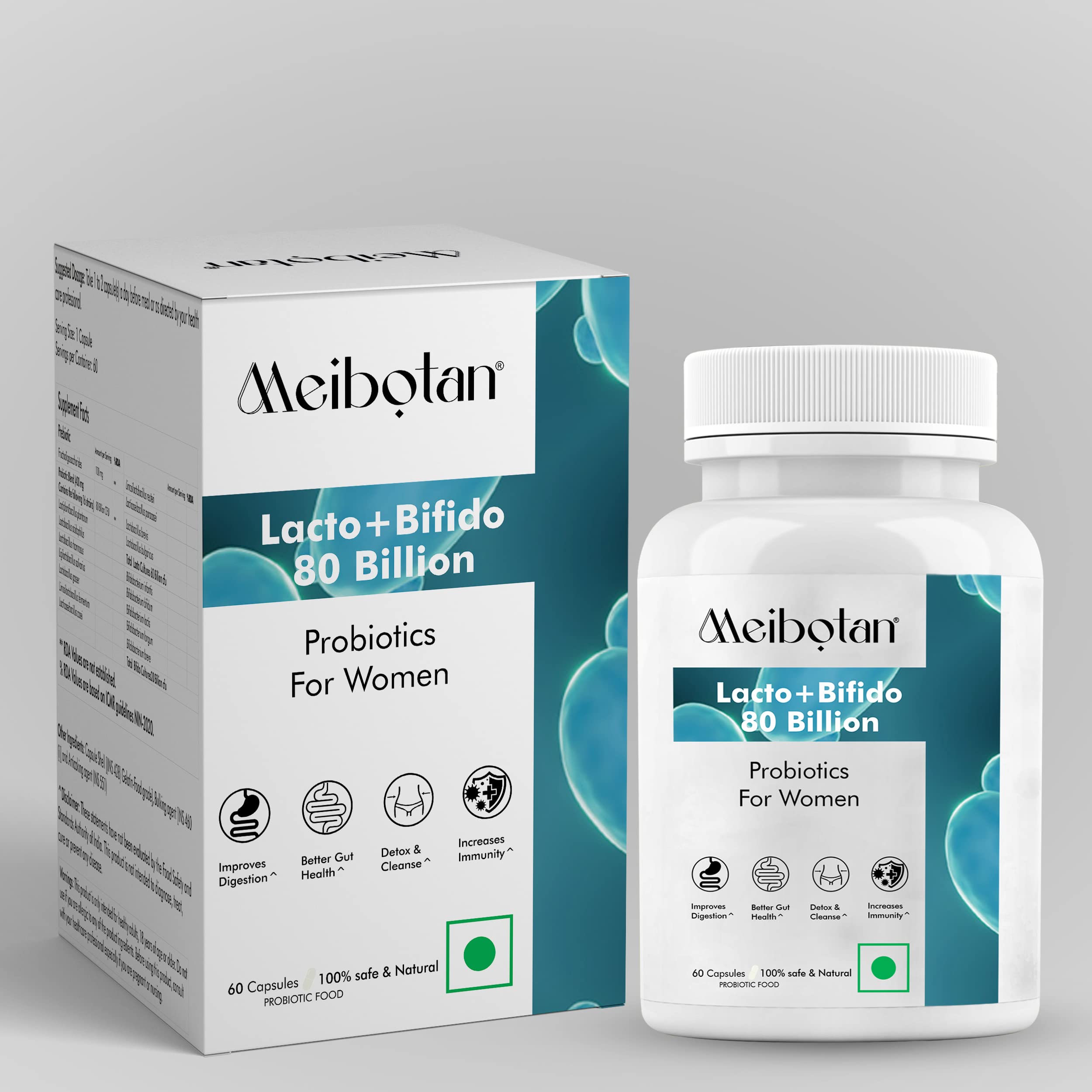 Meibotan Probiotics For Women Designed By Scientist Lactobacillus With ...